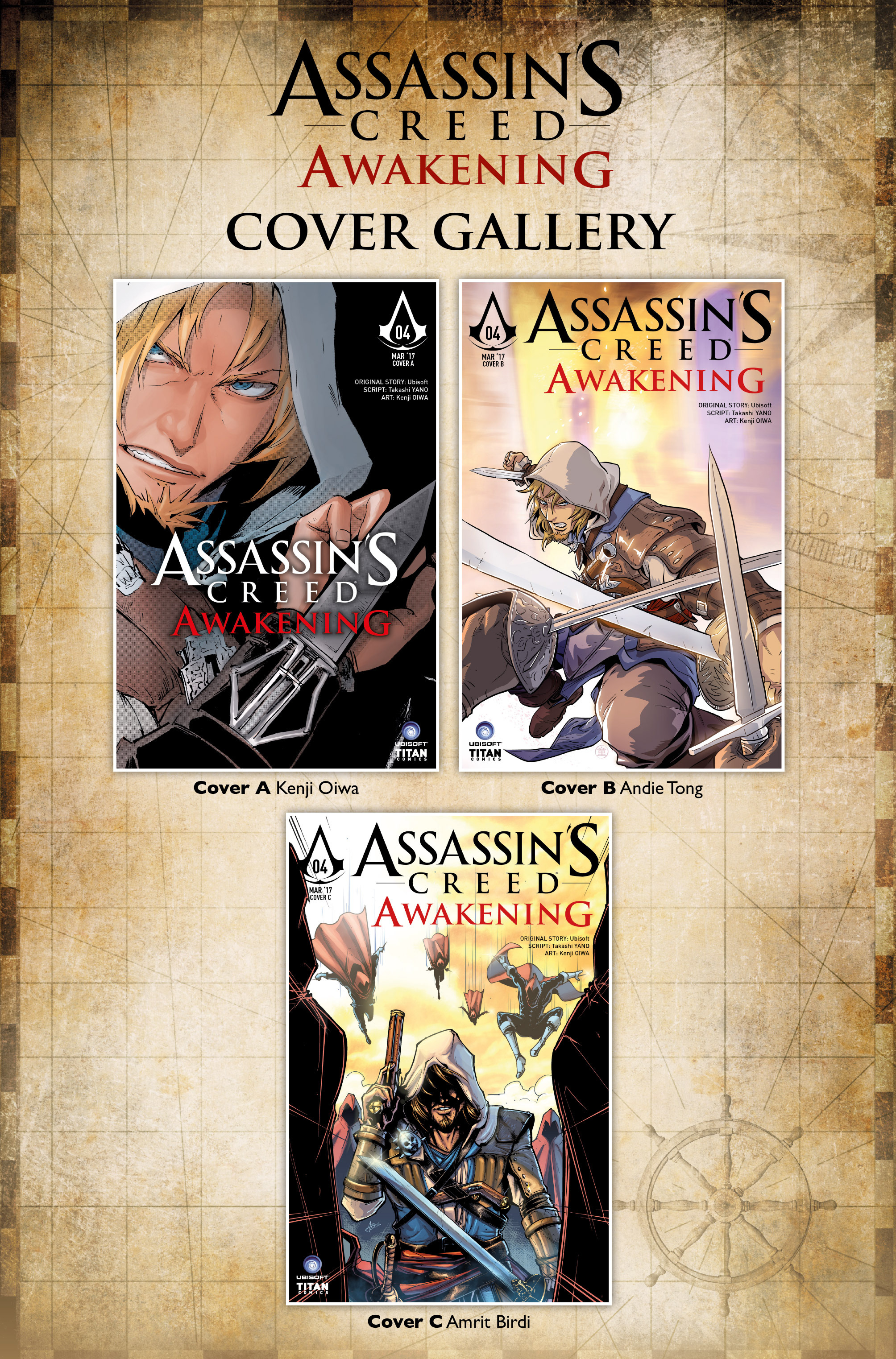 Read online Assassin's Creed: Awakening comic - Issue #4