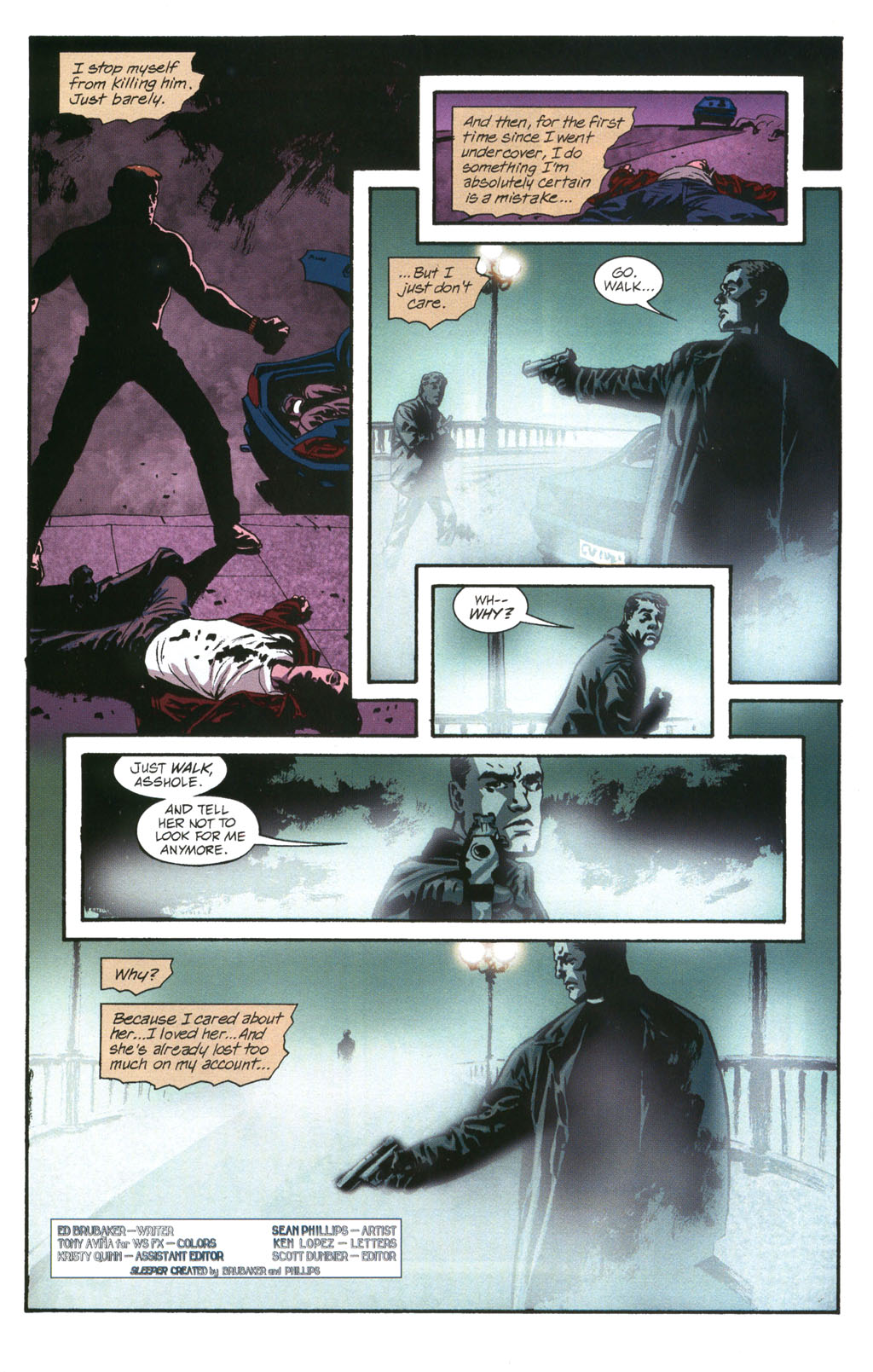 Read online Sleeper comic - Issue #6