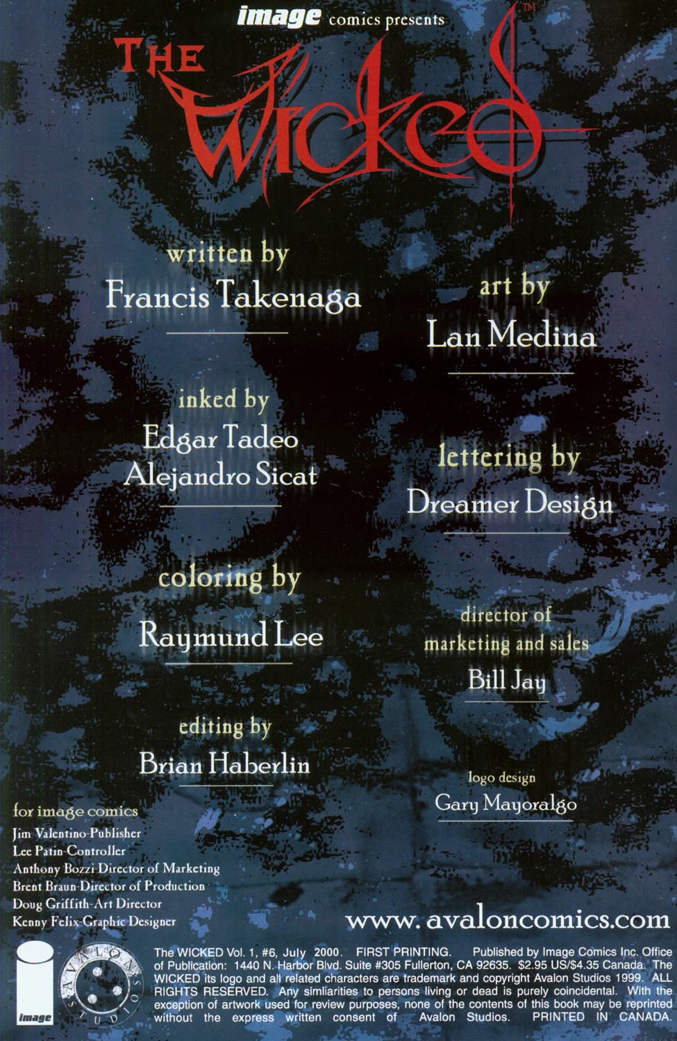 Read online The Wicked comic - Issue #6