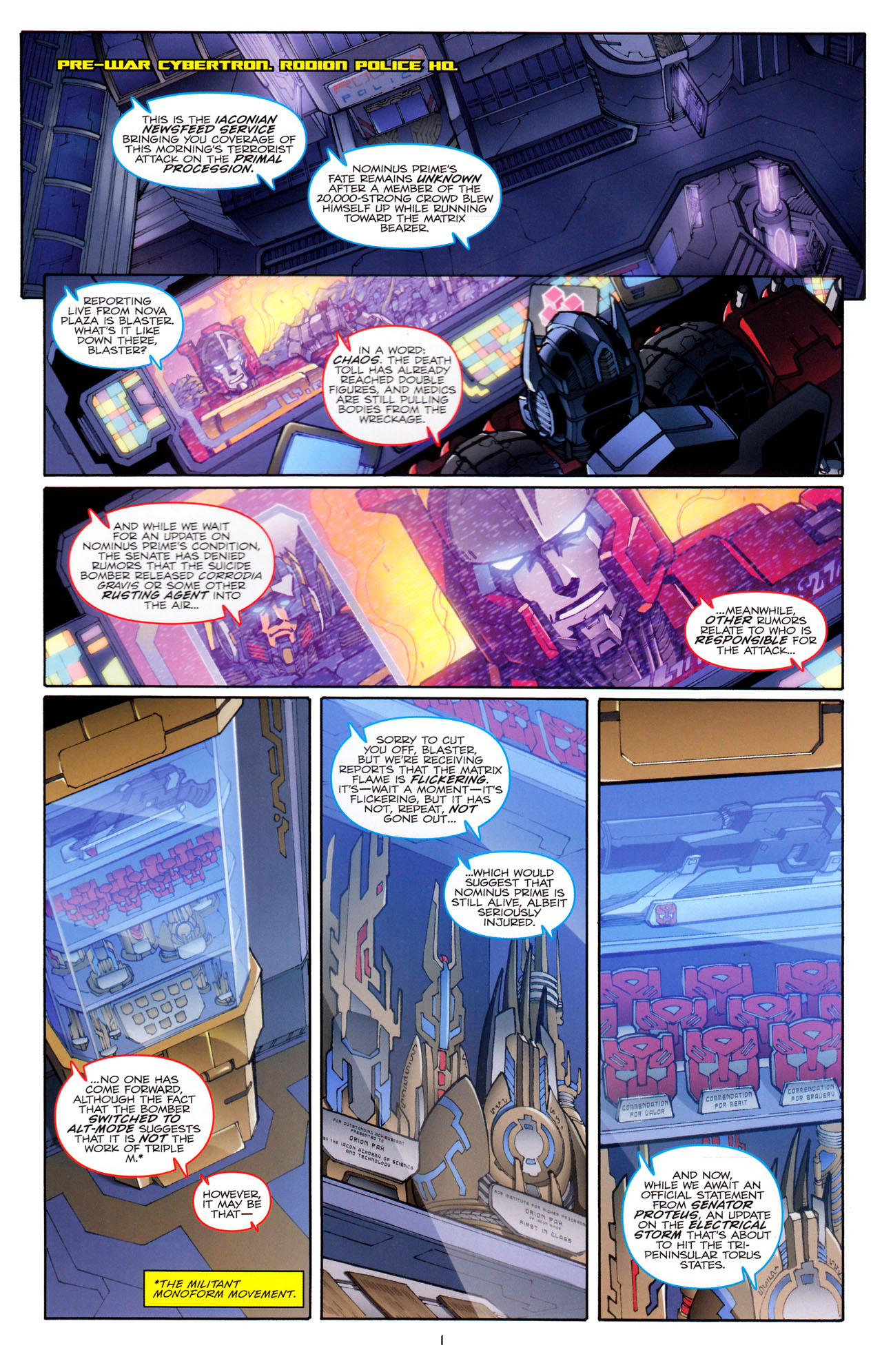 Read online The Transformers (2009) comic - Issue #23