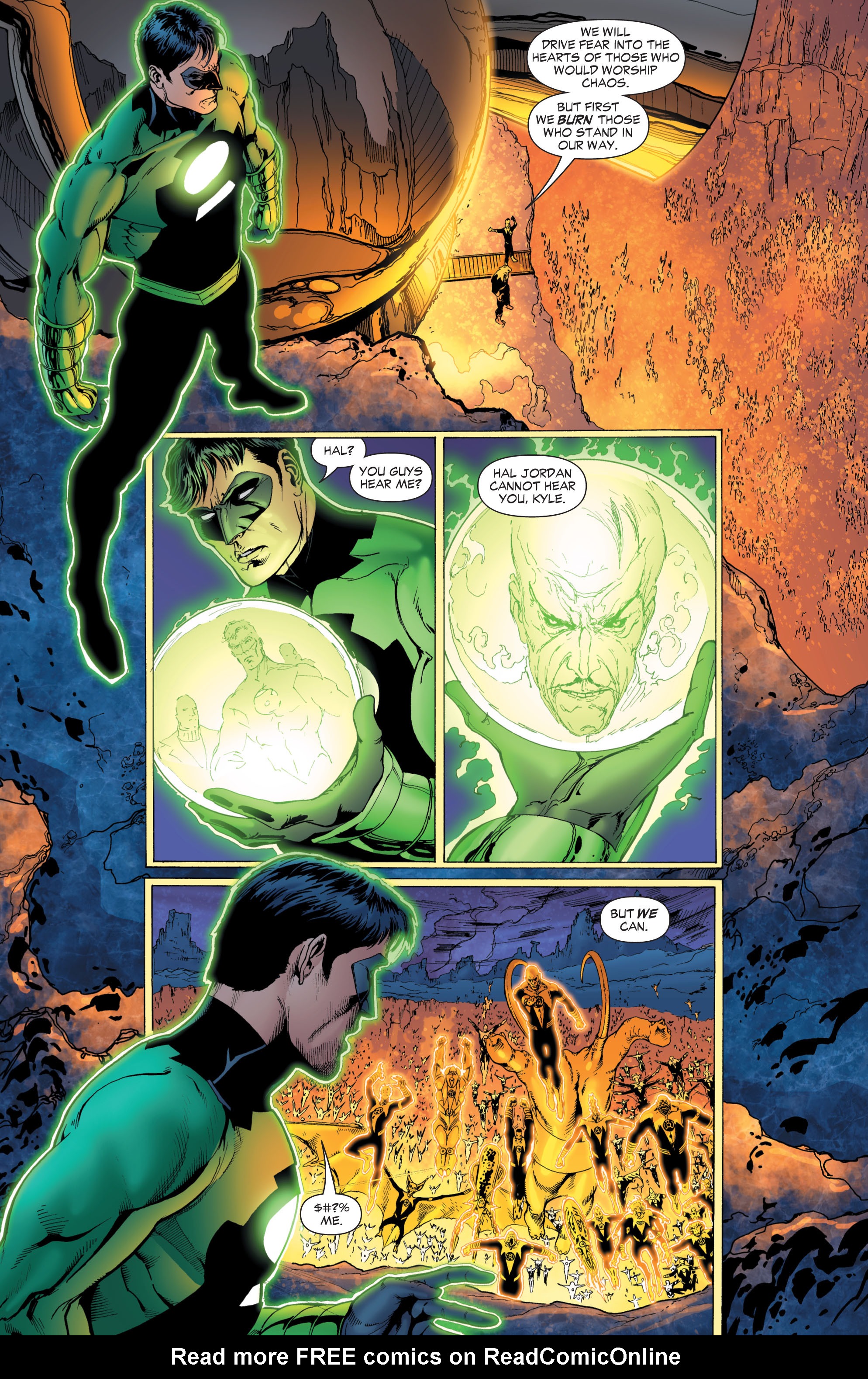 Read online Green Lantern: The Sinestro Corps War comic - Issue # Full