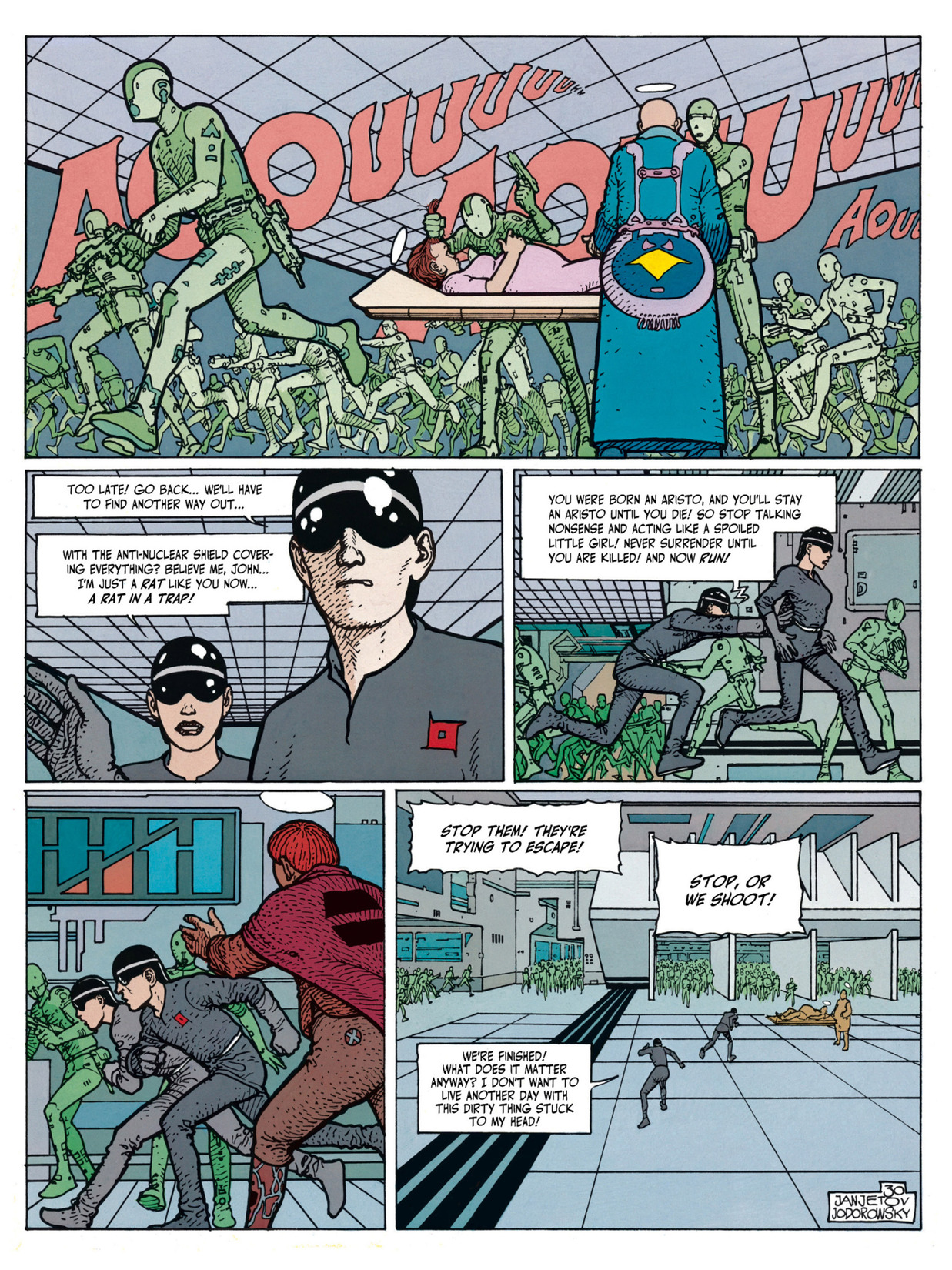 Read online Before the Incal comic - Issue #4