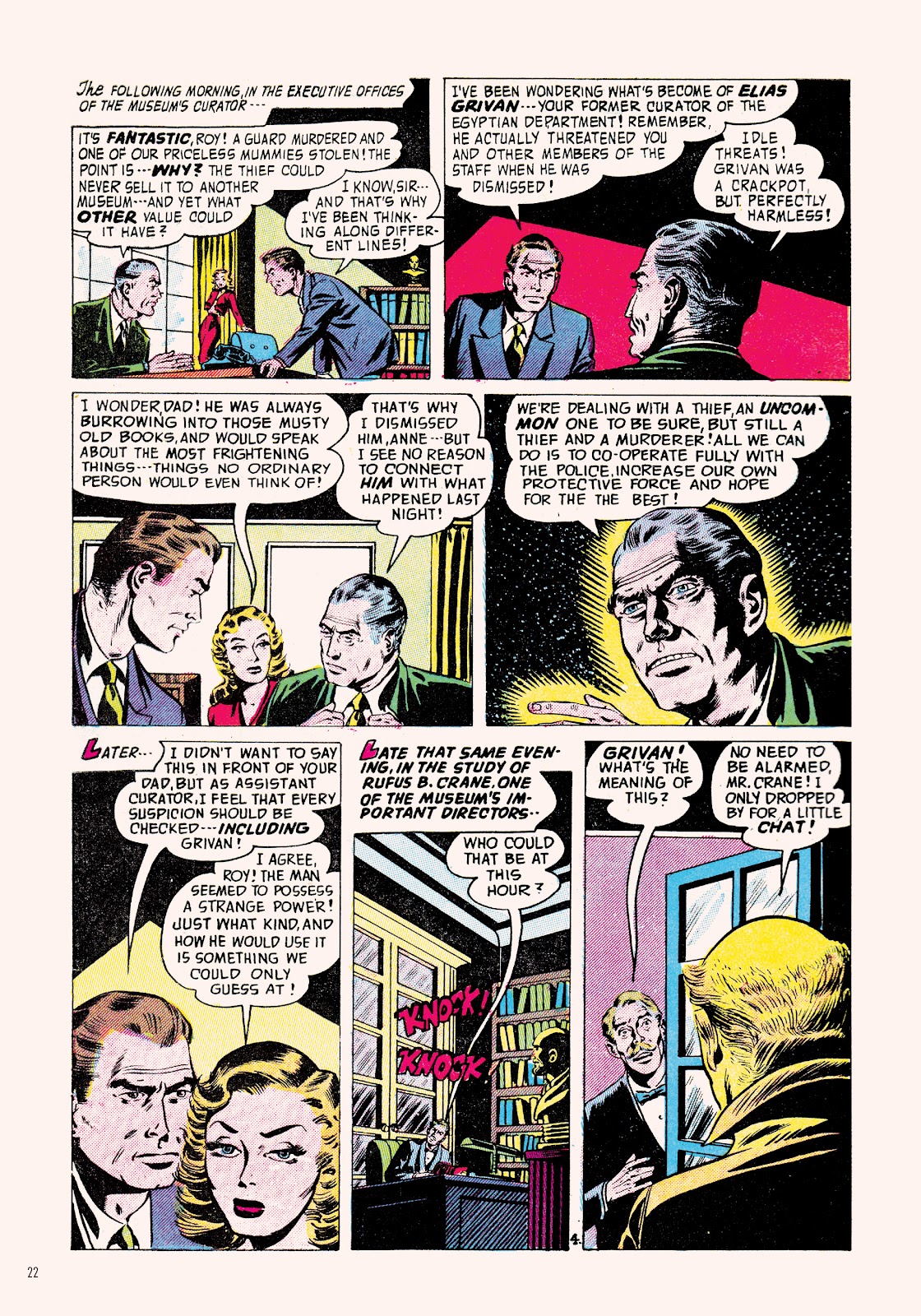 Read online Classic Monsters of Pre-Code Horror Comics: Mummies comic ...