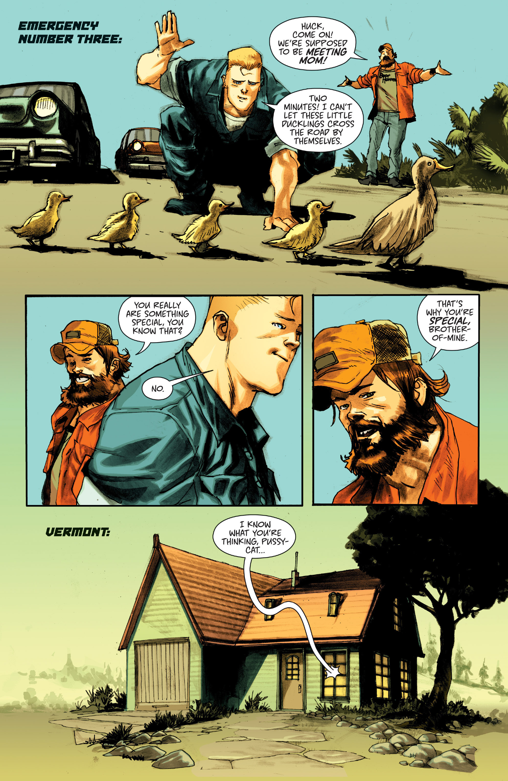 Read online Huck comic - Issue #4