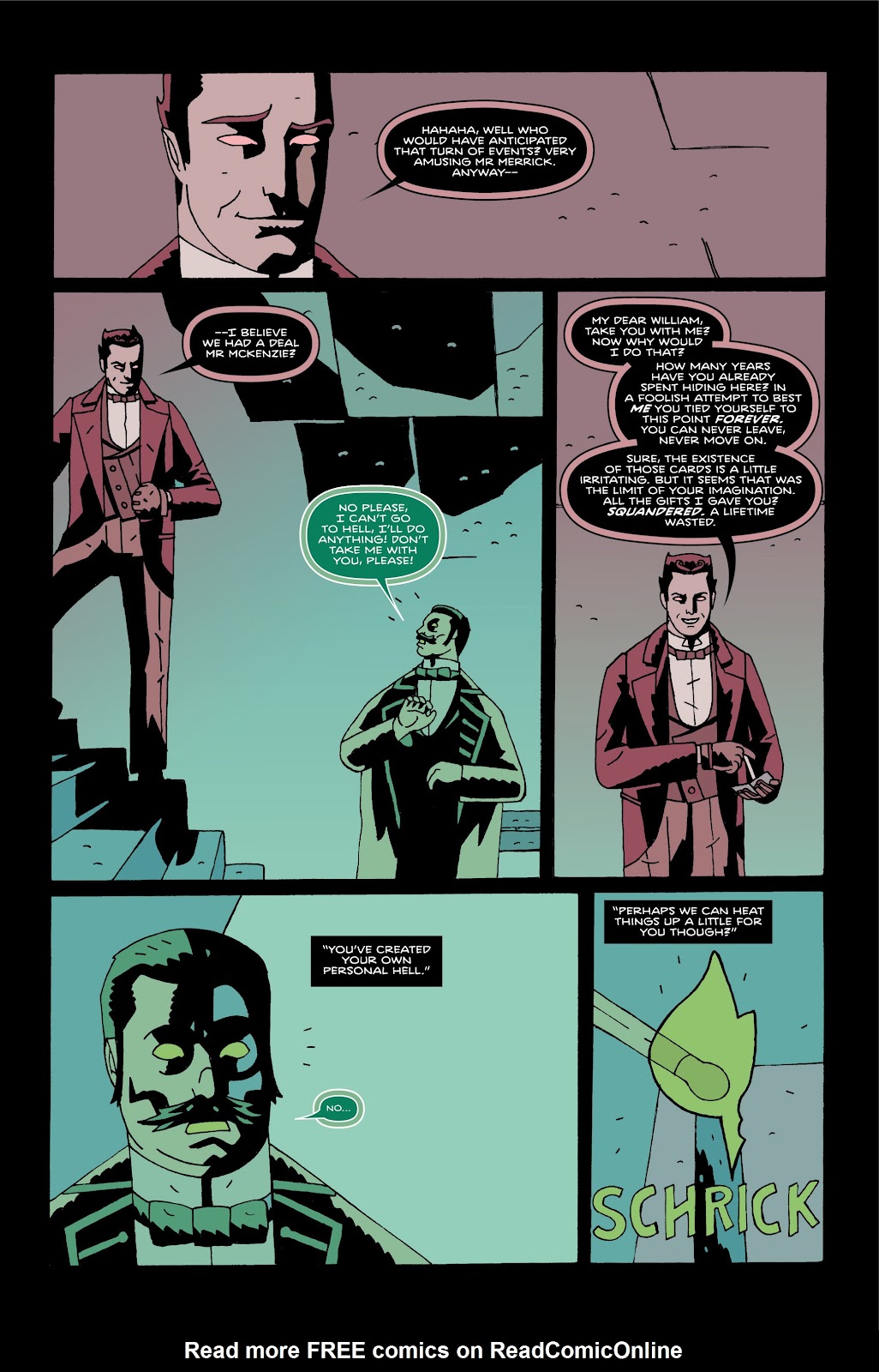 Read online Merrick: The Sensational Elephantman comic - Issue #6