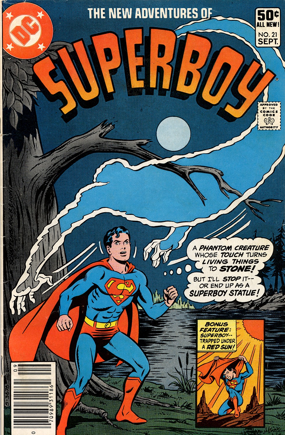 Read online The New Adventures of Superboy comic - Issue #21