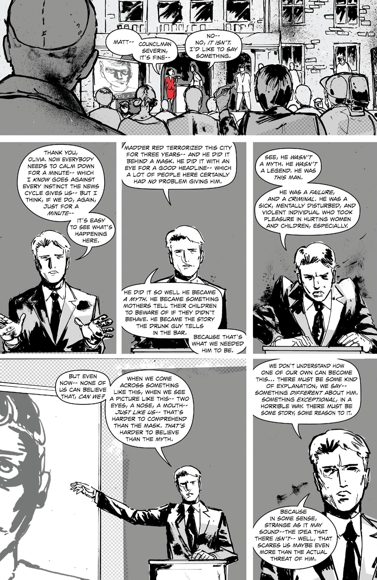 Read online Bedlam comic - Issue #1