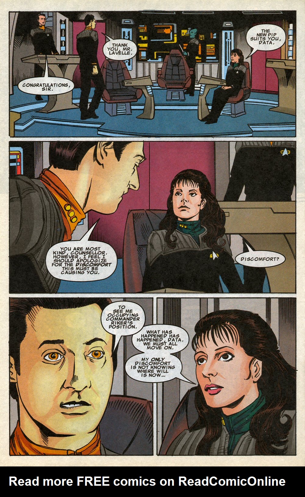 Read online Star Trek: The Next Generation - Riker comic - Issue # Full