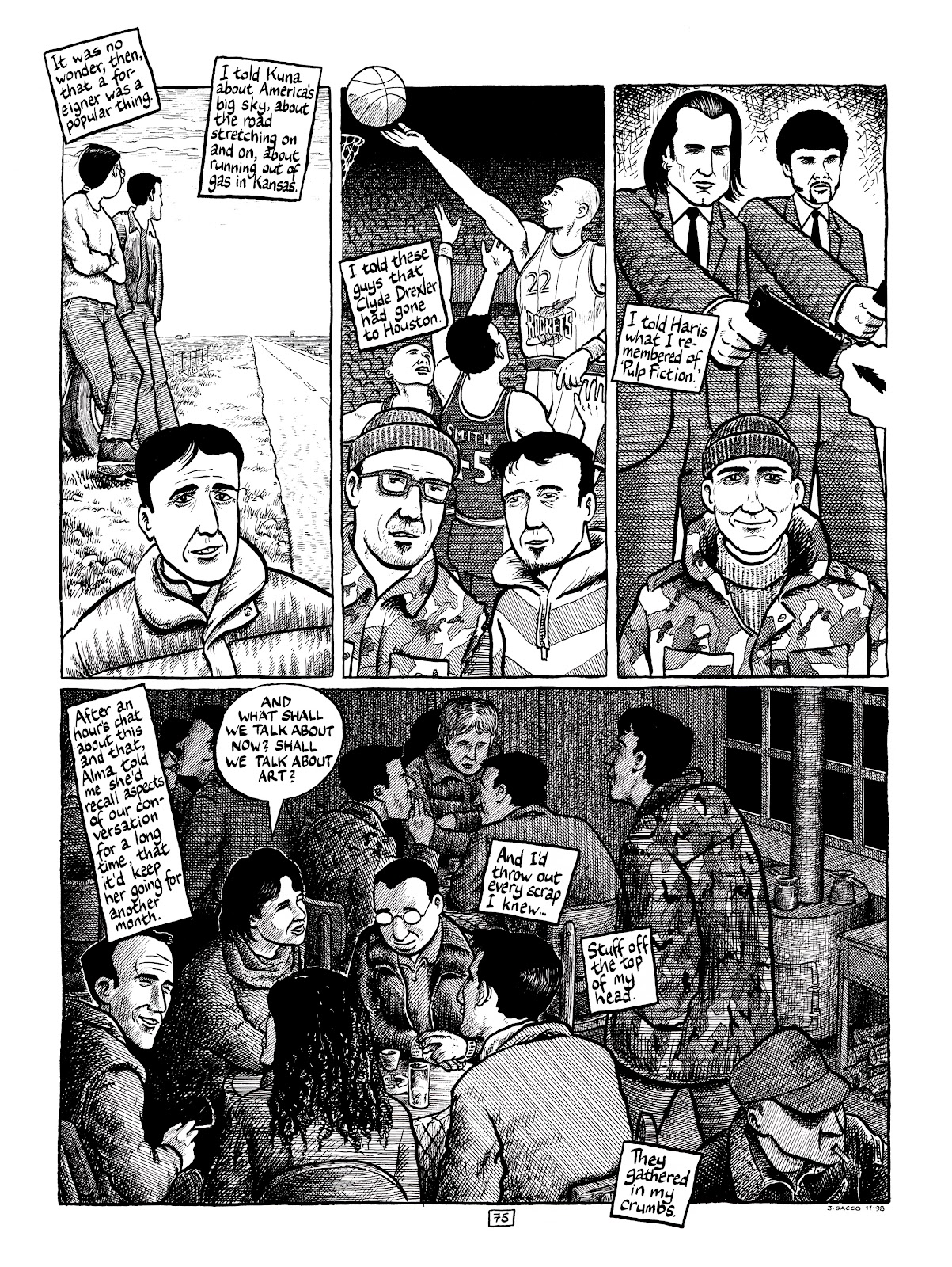 Read online Safe Area Goražde comic - Issue # TPB (Part 2)