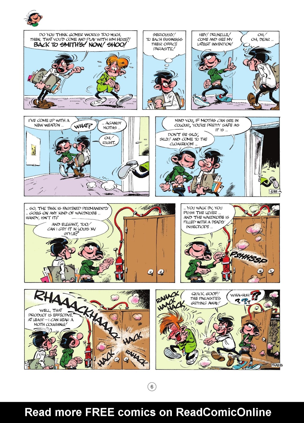 Read online Gomer Goof comic - Issue #6