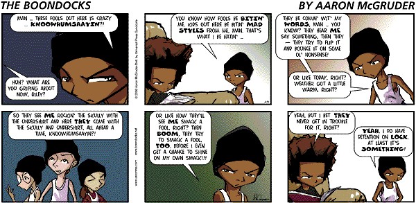 Read online The Boondocks Collection comic - Issue # Year 2000