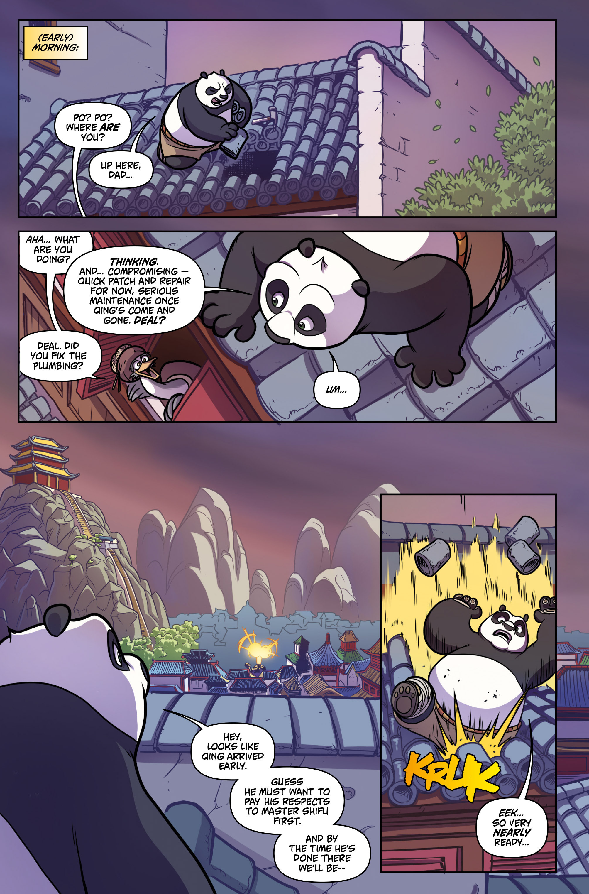 Read online DreamWorks Kung Fu Panda comic - Issue #3