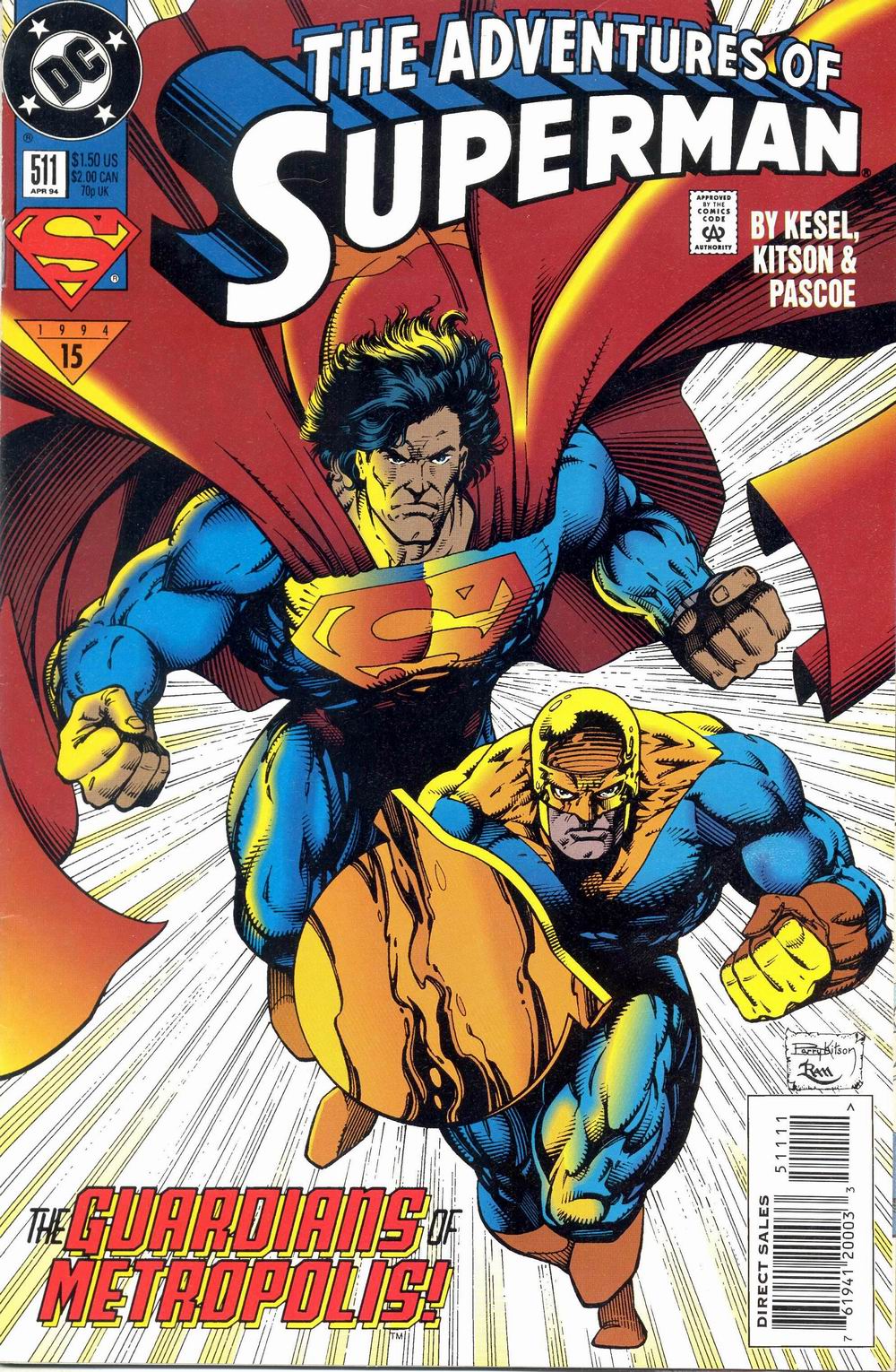 Read online Adventures of Superman (1987) comic - Issue #511