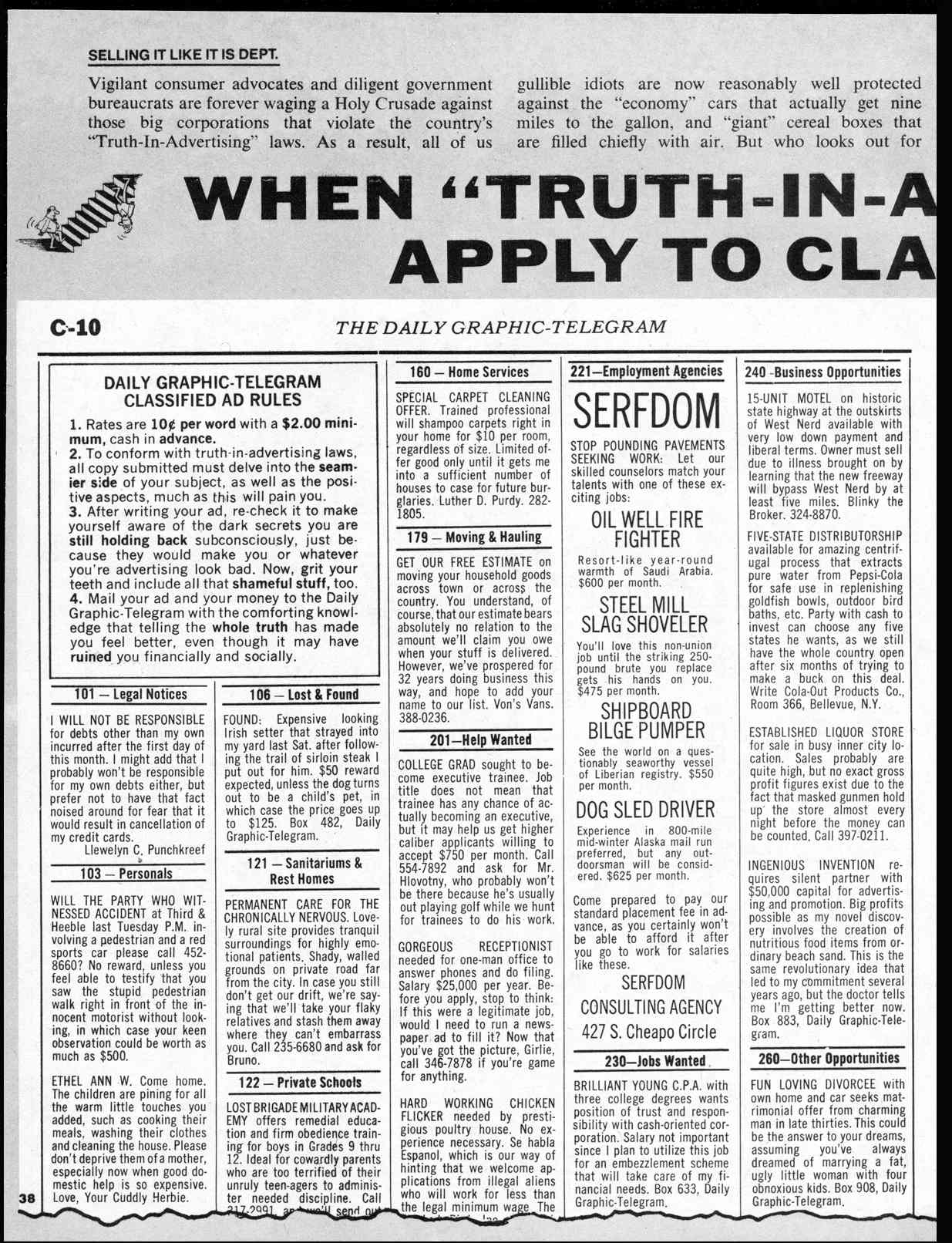 Read online MAD comic - Issue #209