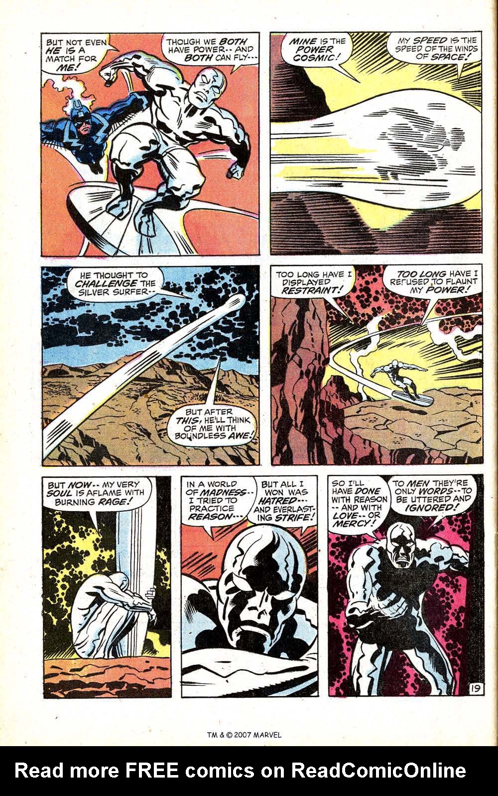 Read online Silver Surfer (1968) comic - Issue #18
