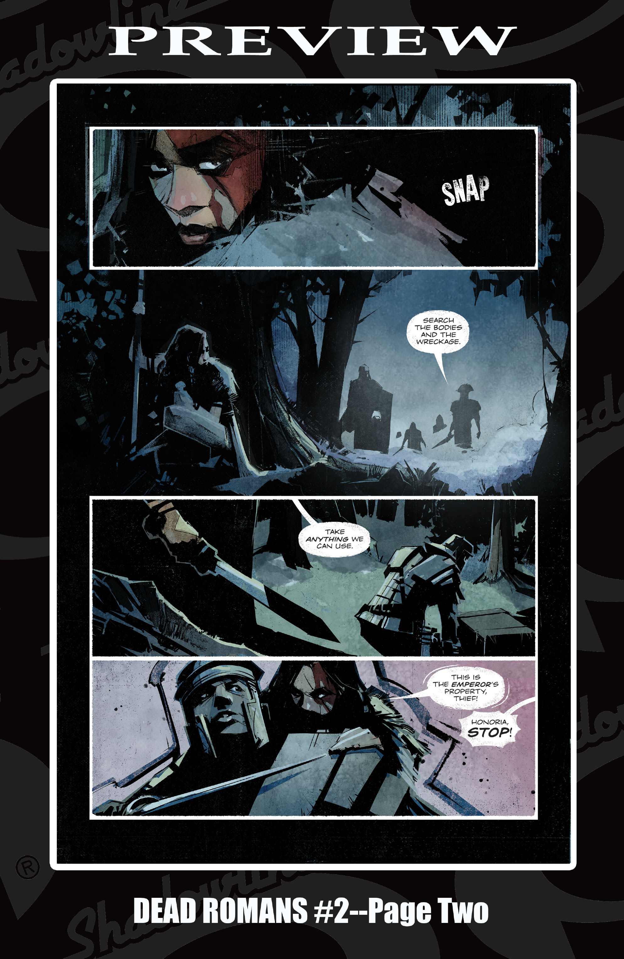 Read online Dead Romans comic - Issue #1 Read online Dead Romans comic - Issue #1