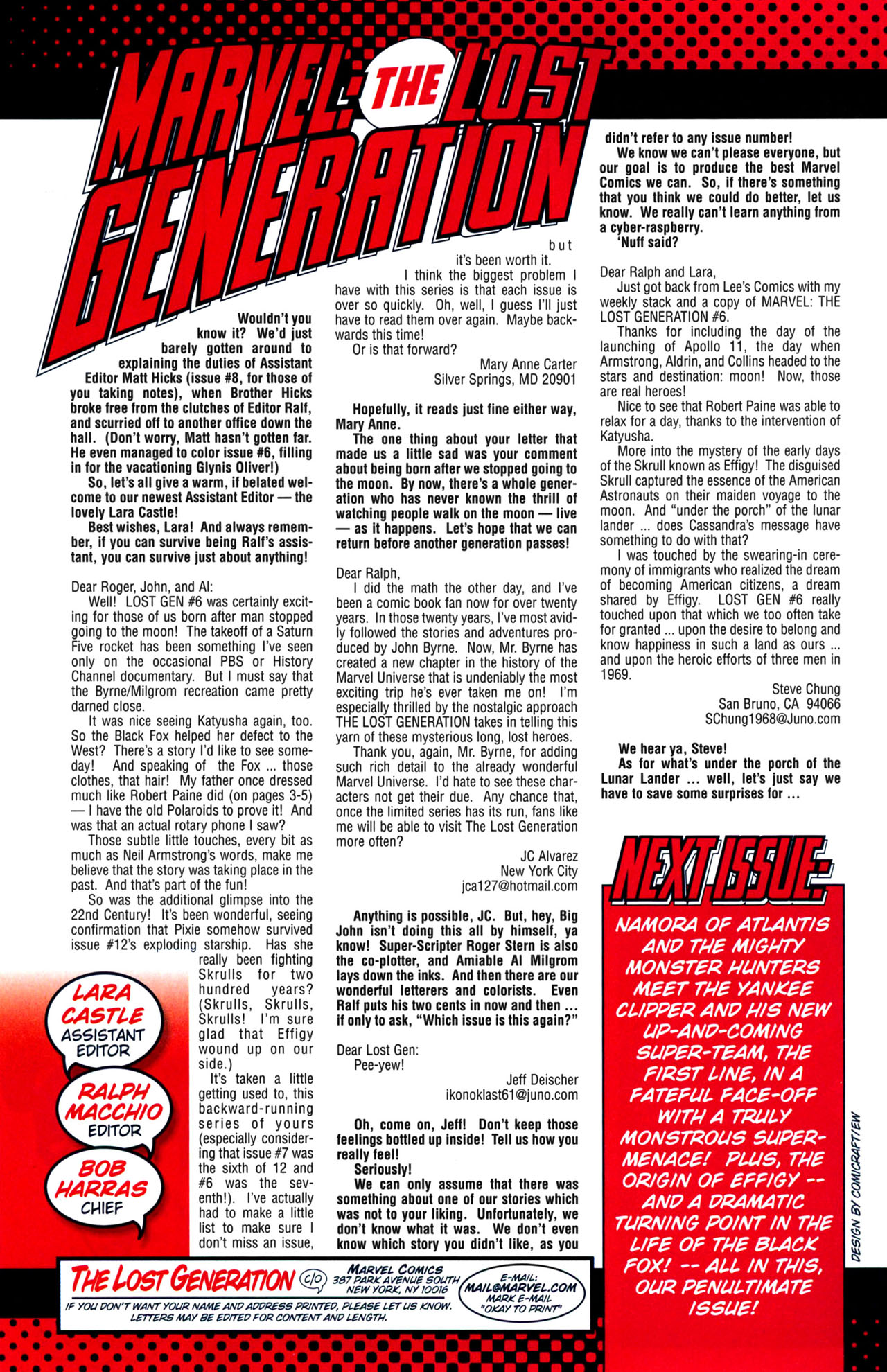 Read online Marvel: The Lost Generation comic - Issue #3