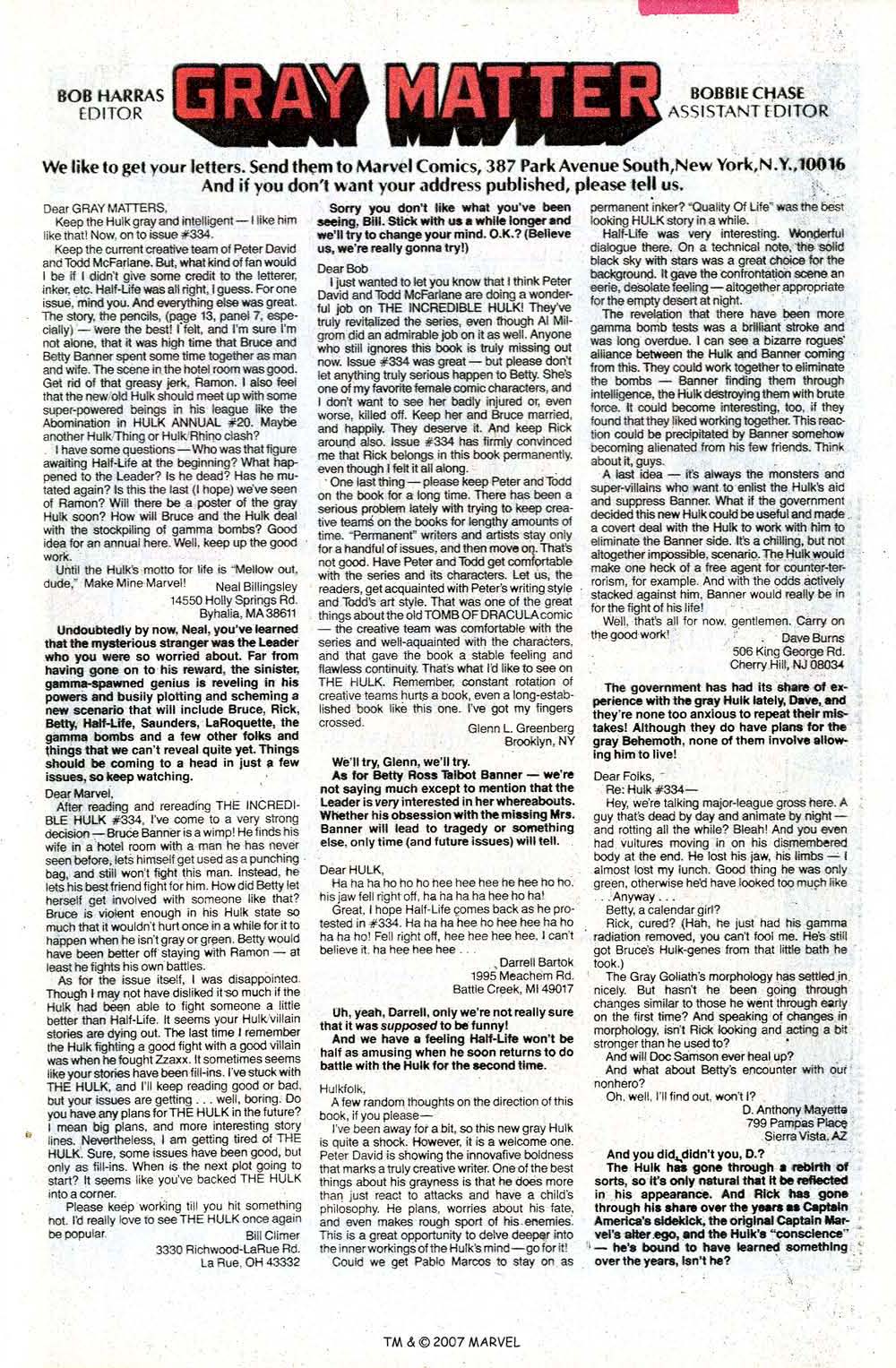 Incredible Hulk V1 339 | Read Incredible Hulk V1 339 comic online in ...