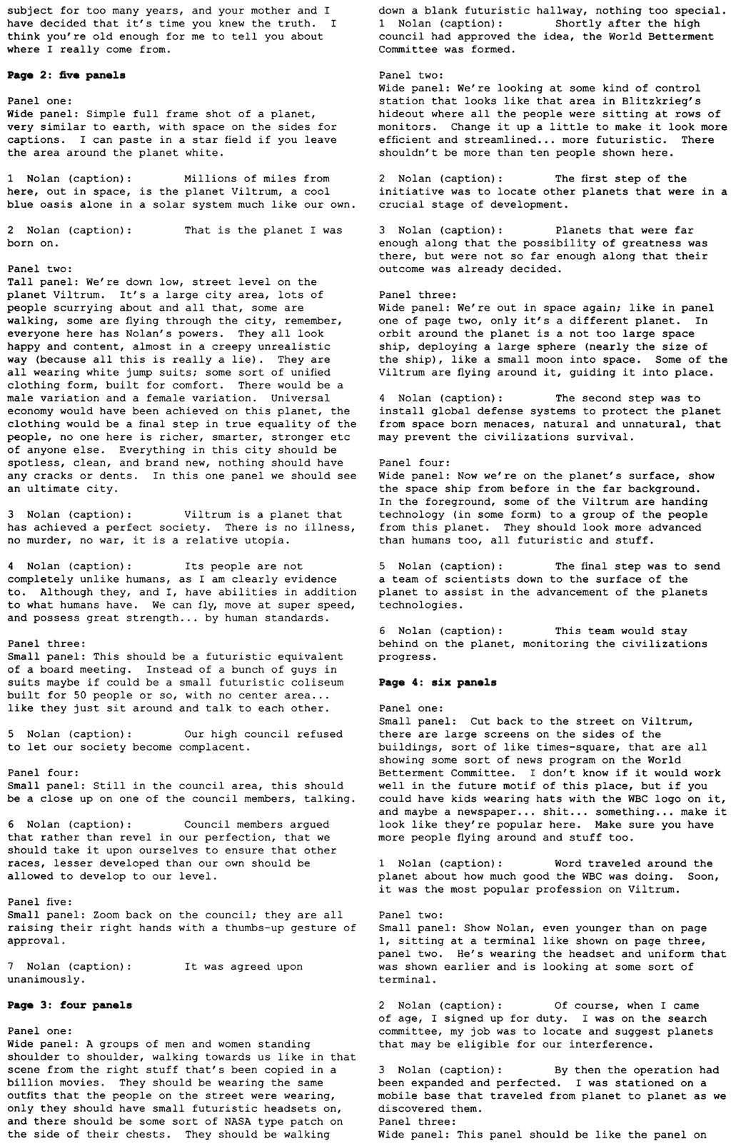 Read online Invincible Script Book comic - Issue # Full