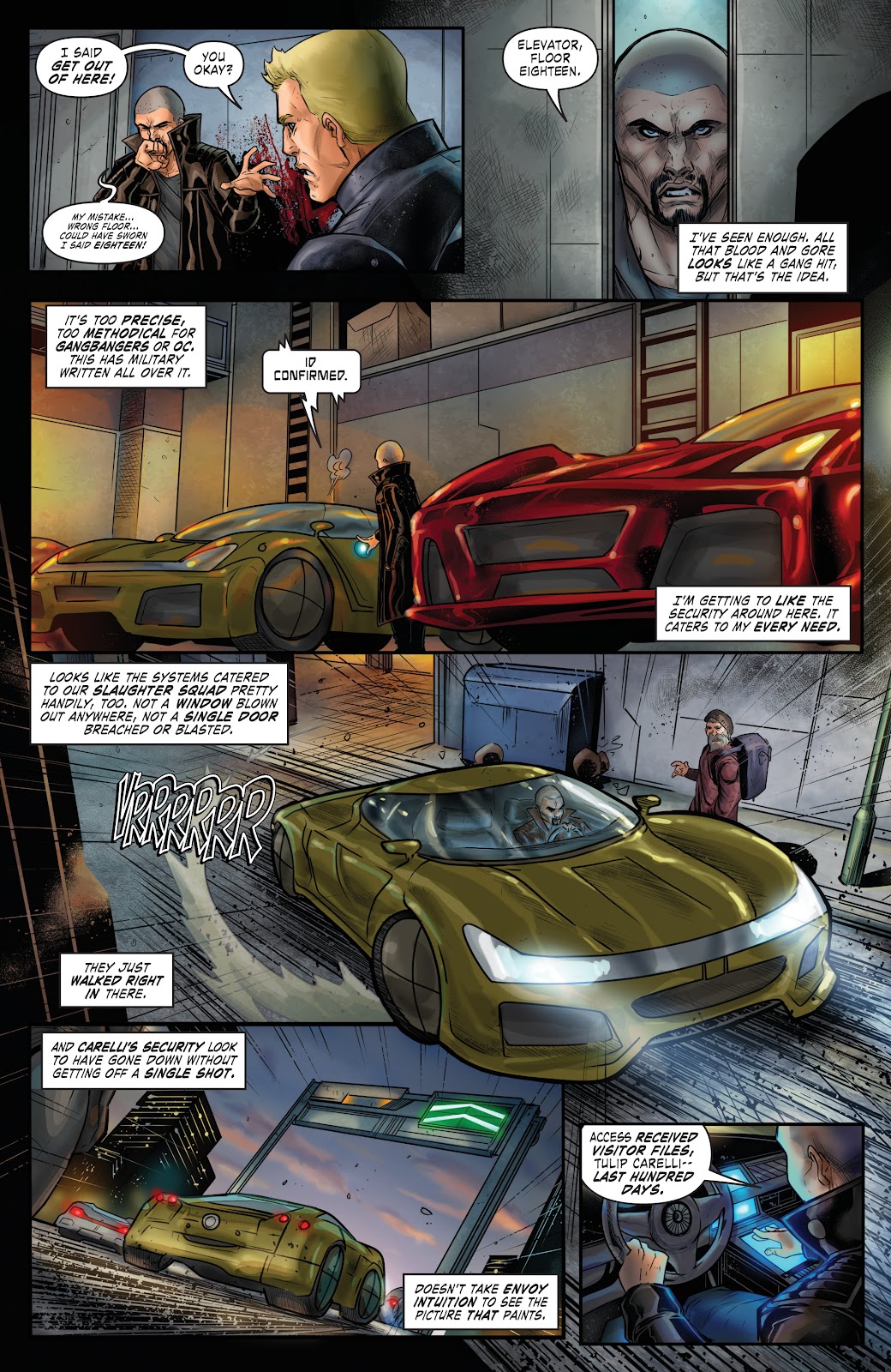 Read online Altered Carbon: Download Blues comic - Issue # TPB