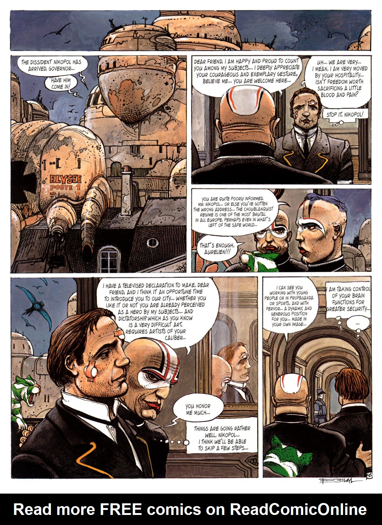 Read online The Nikopol Trilogy comic - Issue # TPB