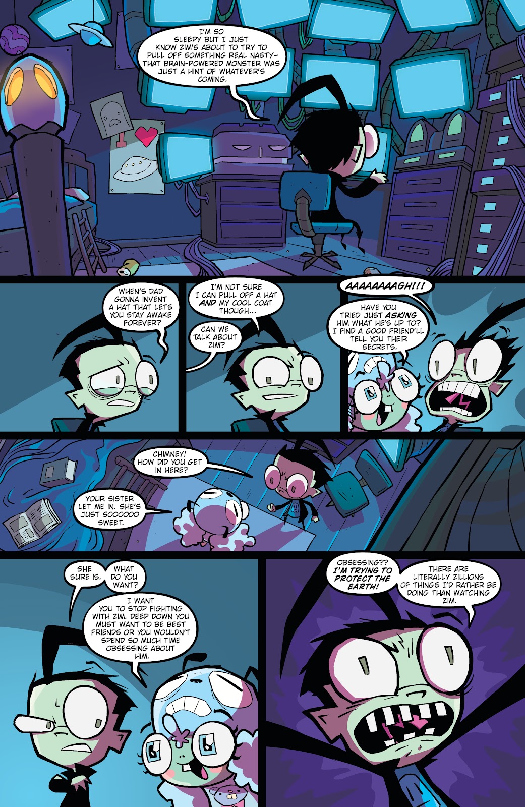 Read online Invader Zim comic - Issue #50