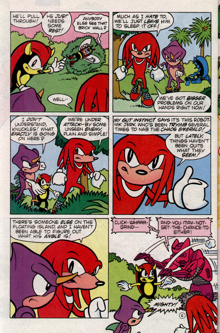 Read online Knuckles' Chaotix comic - Issue # Full