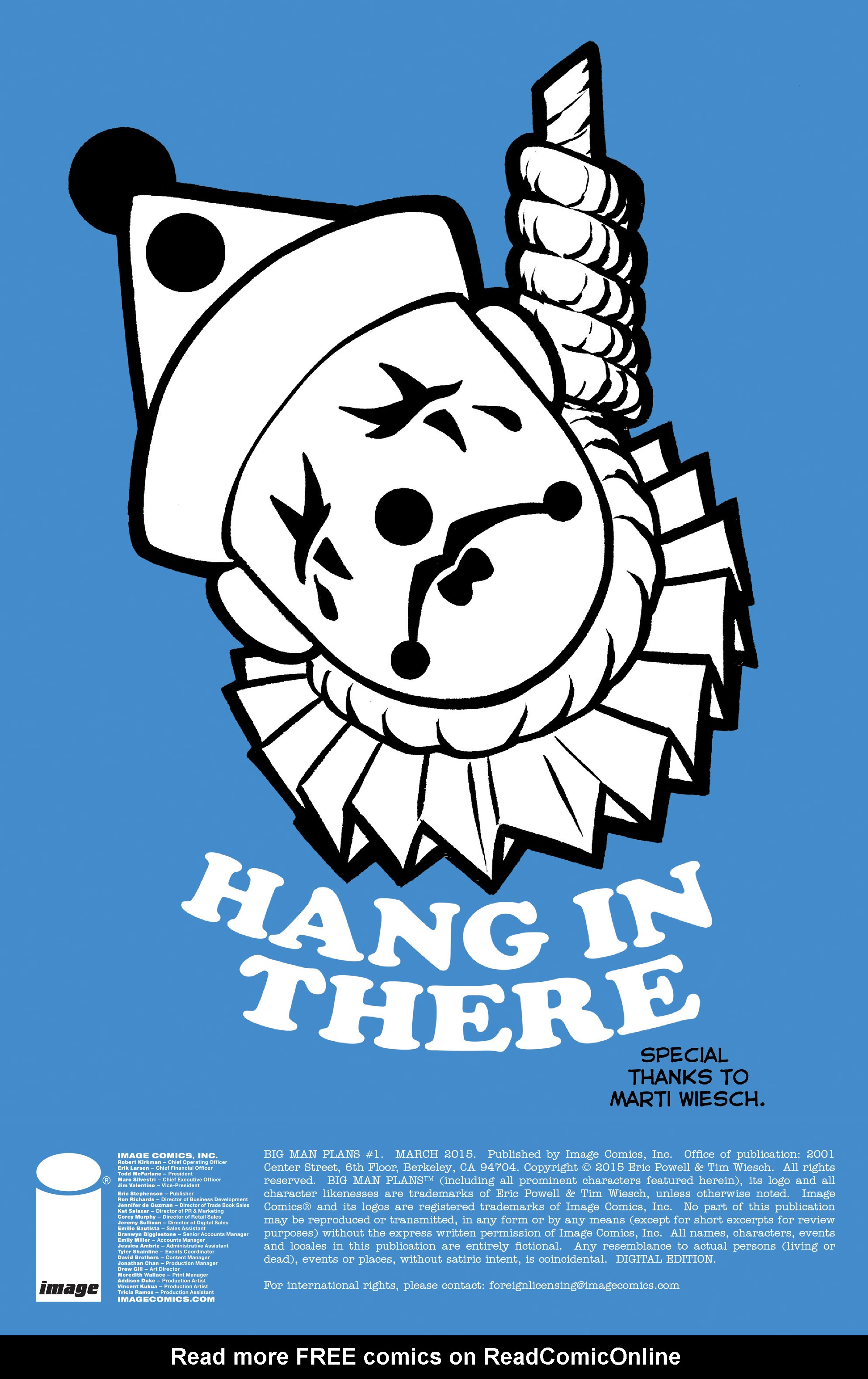 Read online Big Man Plans comic - Issue #1