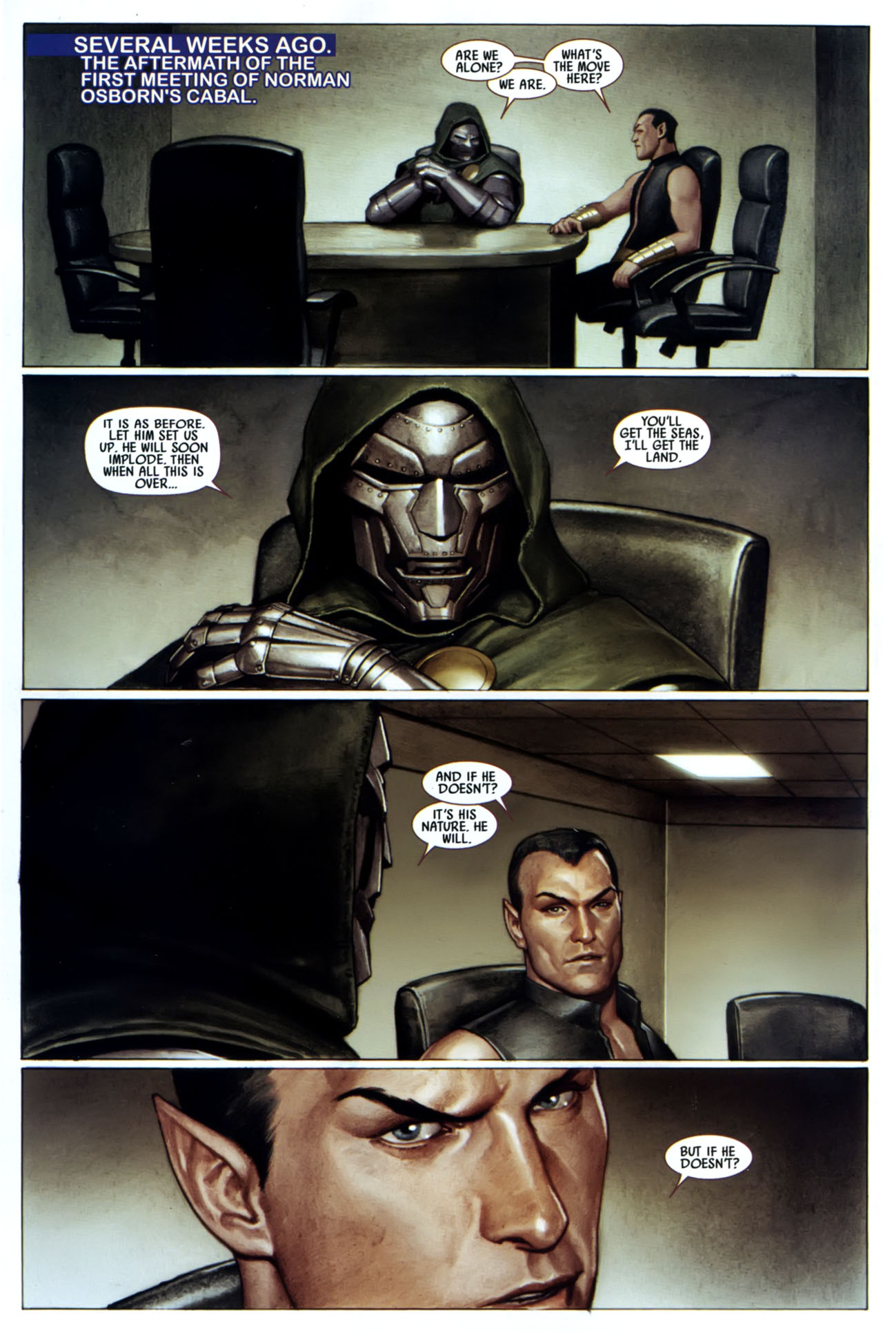 Read online Dark Reign: The Cabal comic - Issue # Full