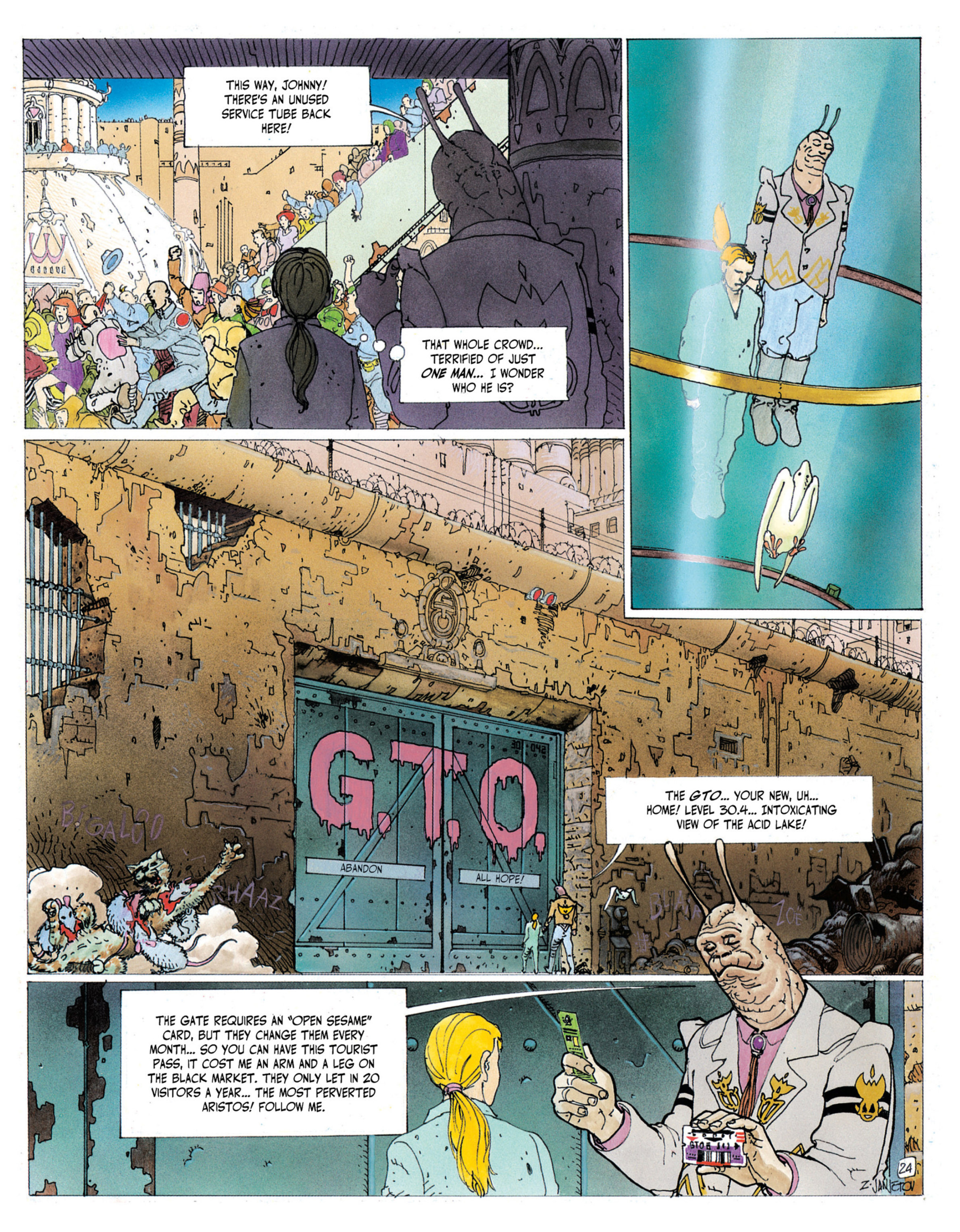 Read online Before the Incal comic - Issue #1