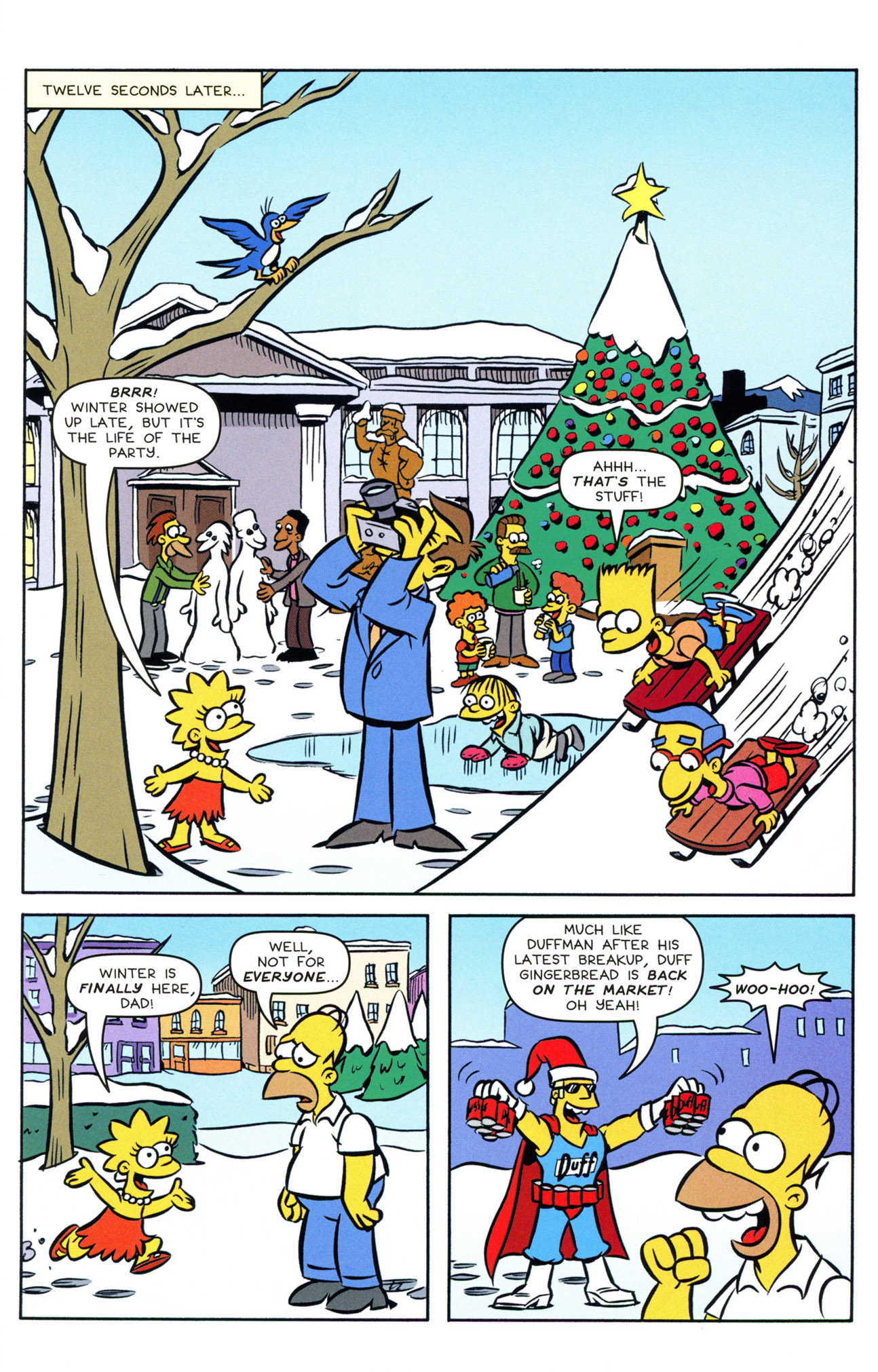 Read online The Simpsons Winter Wingding comic - Issue #7