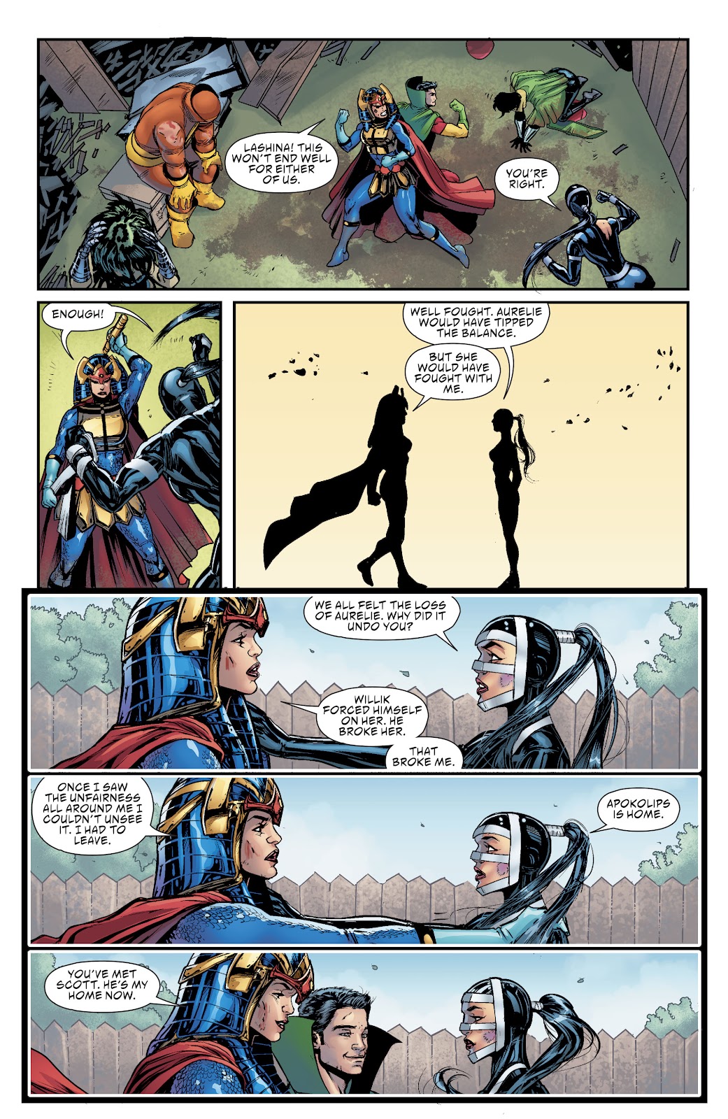 Read online Female Furies comic - Issue #5