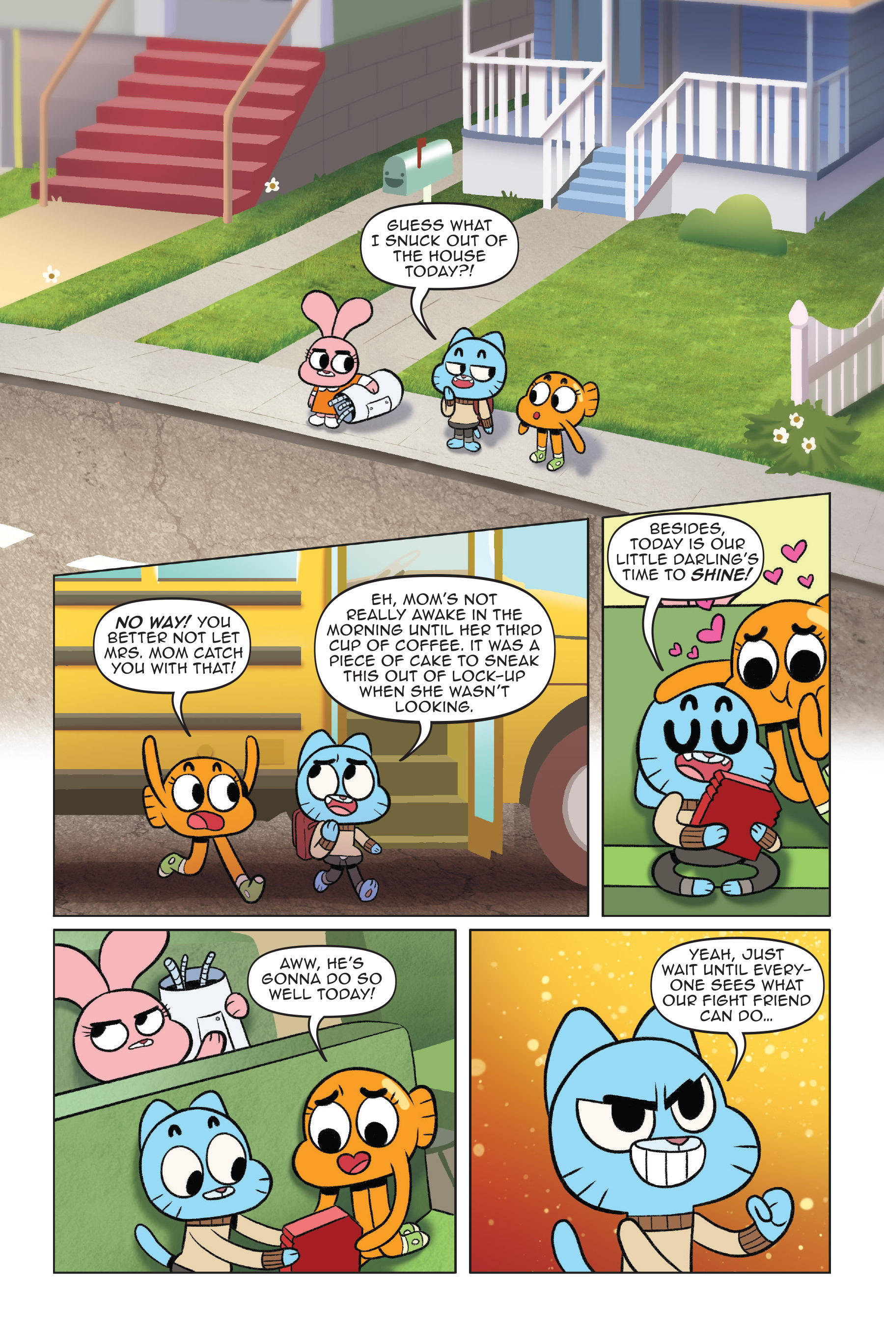 Read online The Amazing World of Gumball: Cheat Code comic - Issue # Full