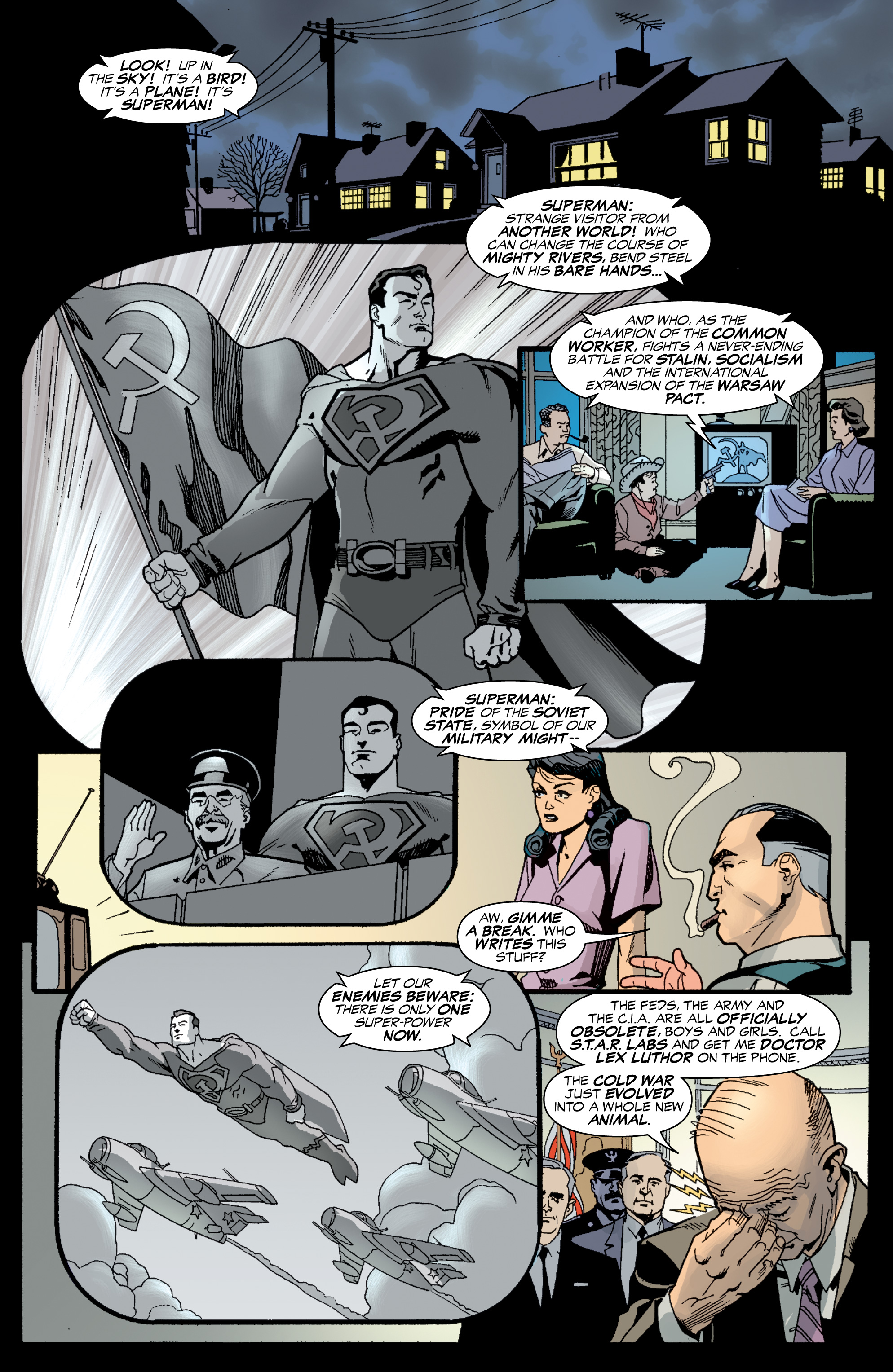 Read online Superman: Red Son comic - Issue #1