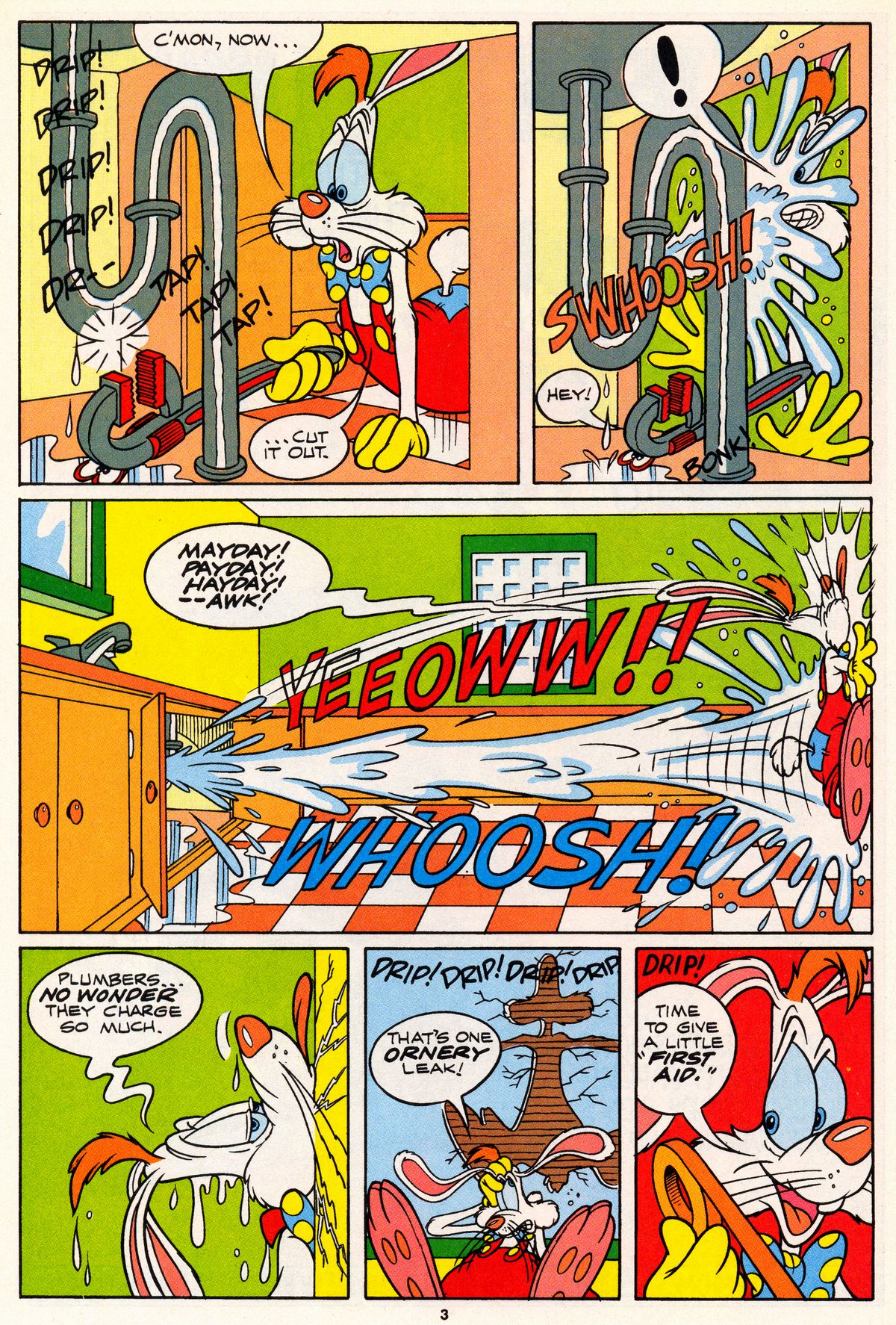 Read online Roger Rabbit comic - Issue #3