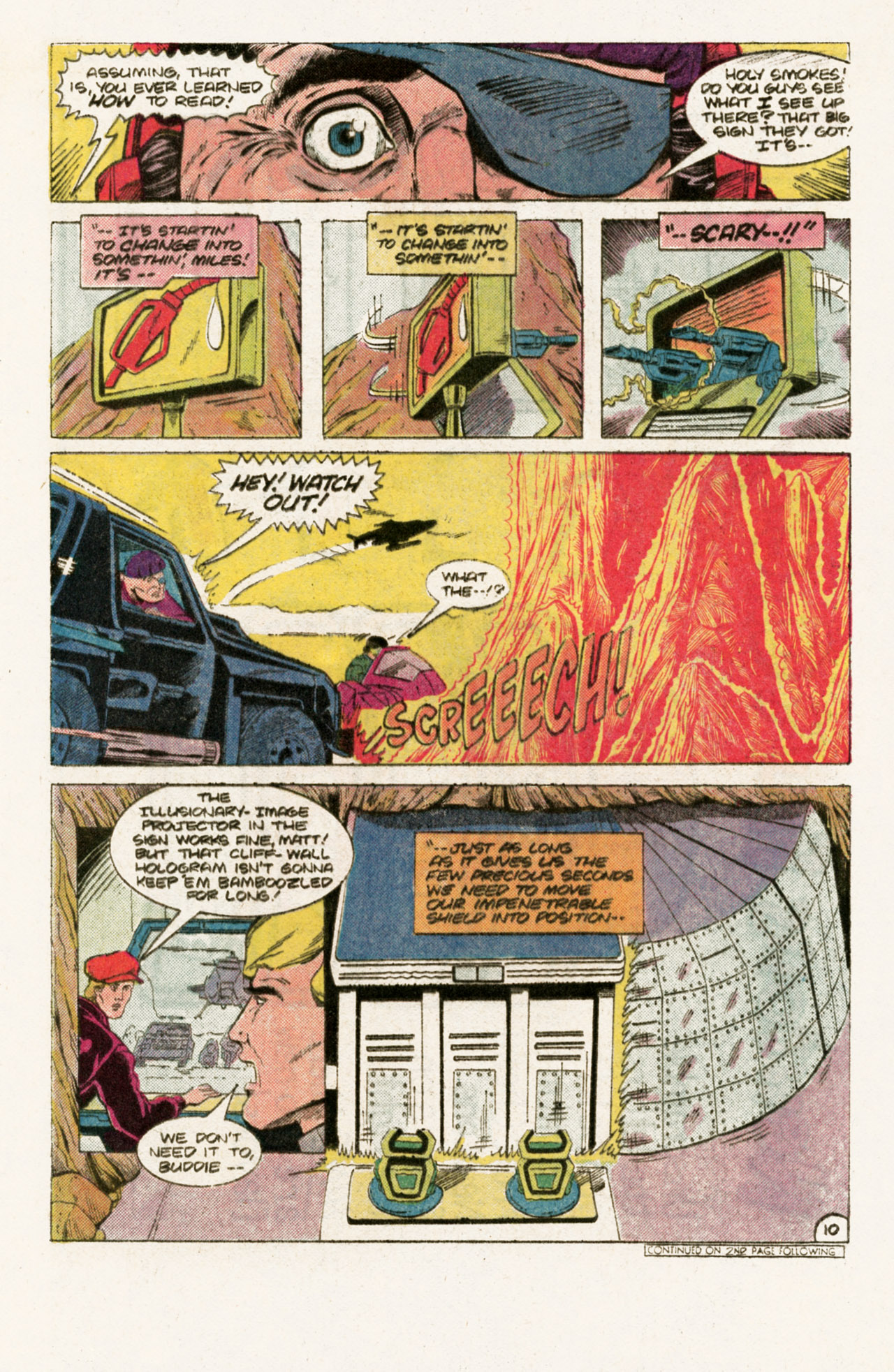 Read online MASK comic - Issue #1