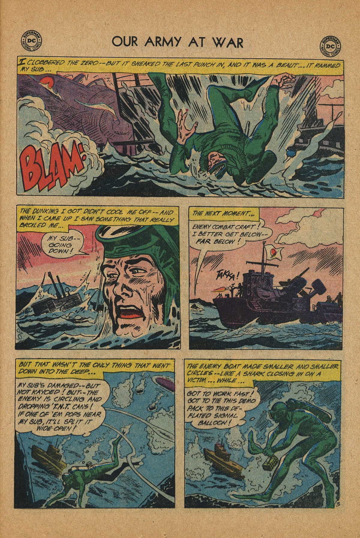 Read online Our Army at War (1952) comic - Issue #102