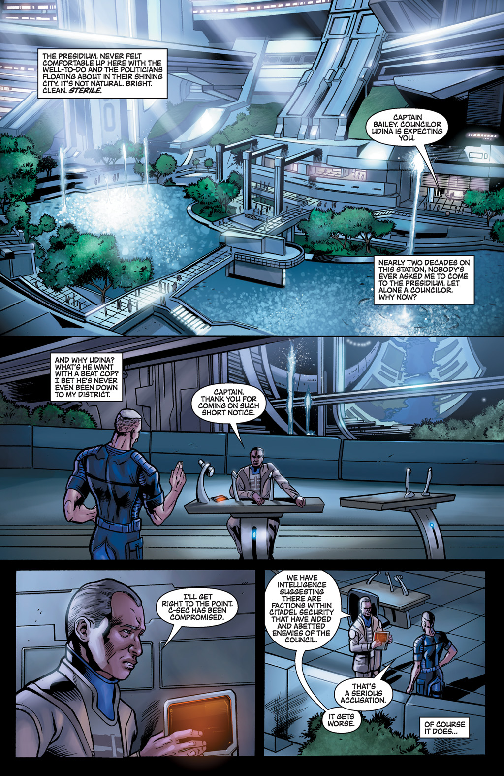 Read online Mass Effect Incursion / Inquisition comic - Issue # Full