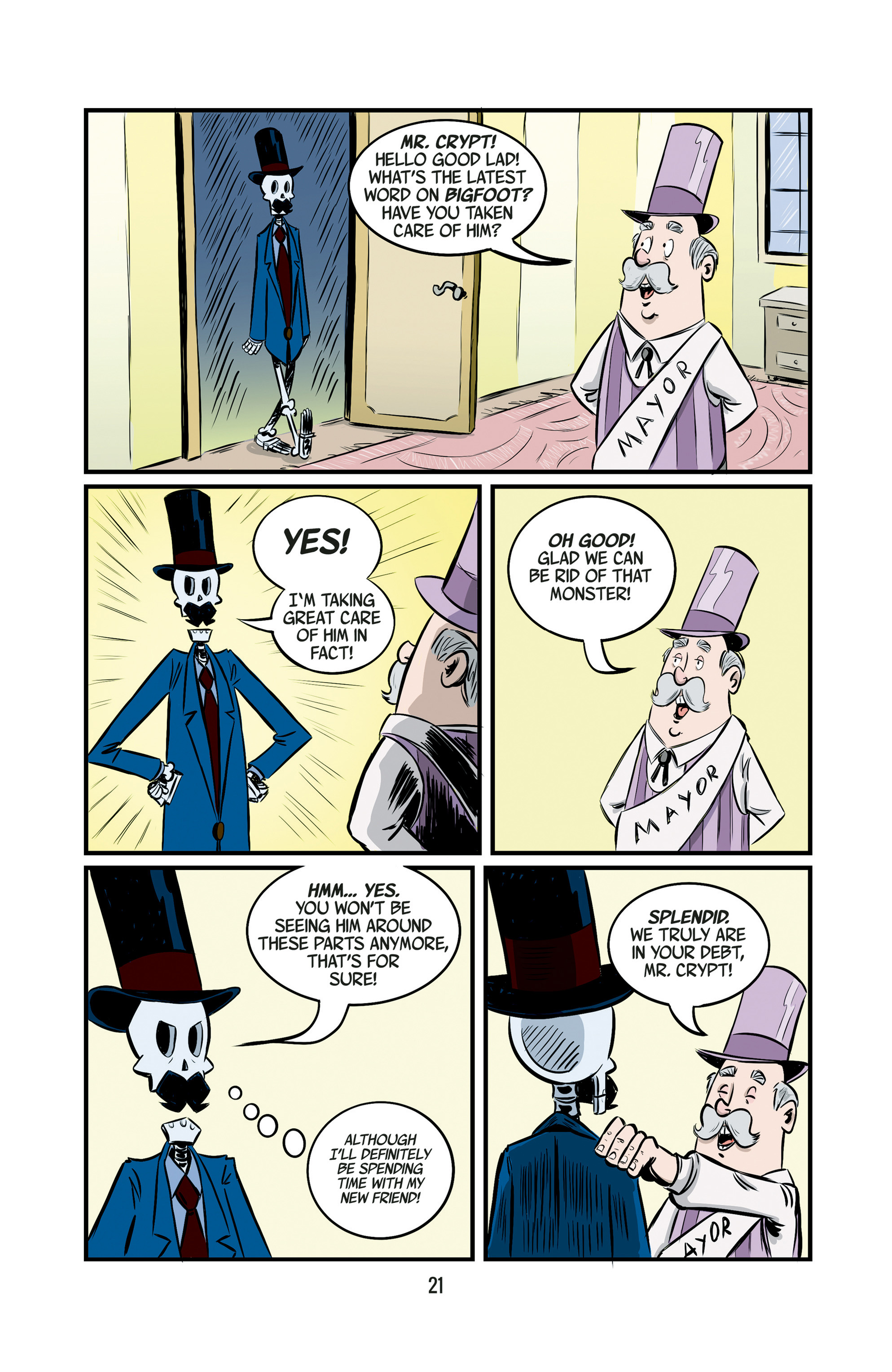 Read online The Adventures of Mr. Crypt and Baron Rat comic - Issue #1