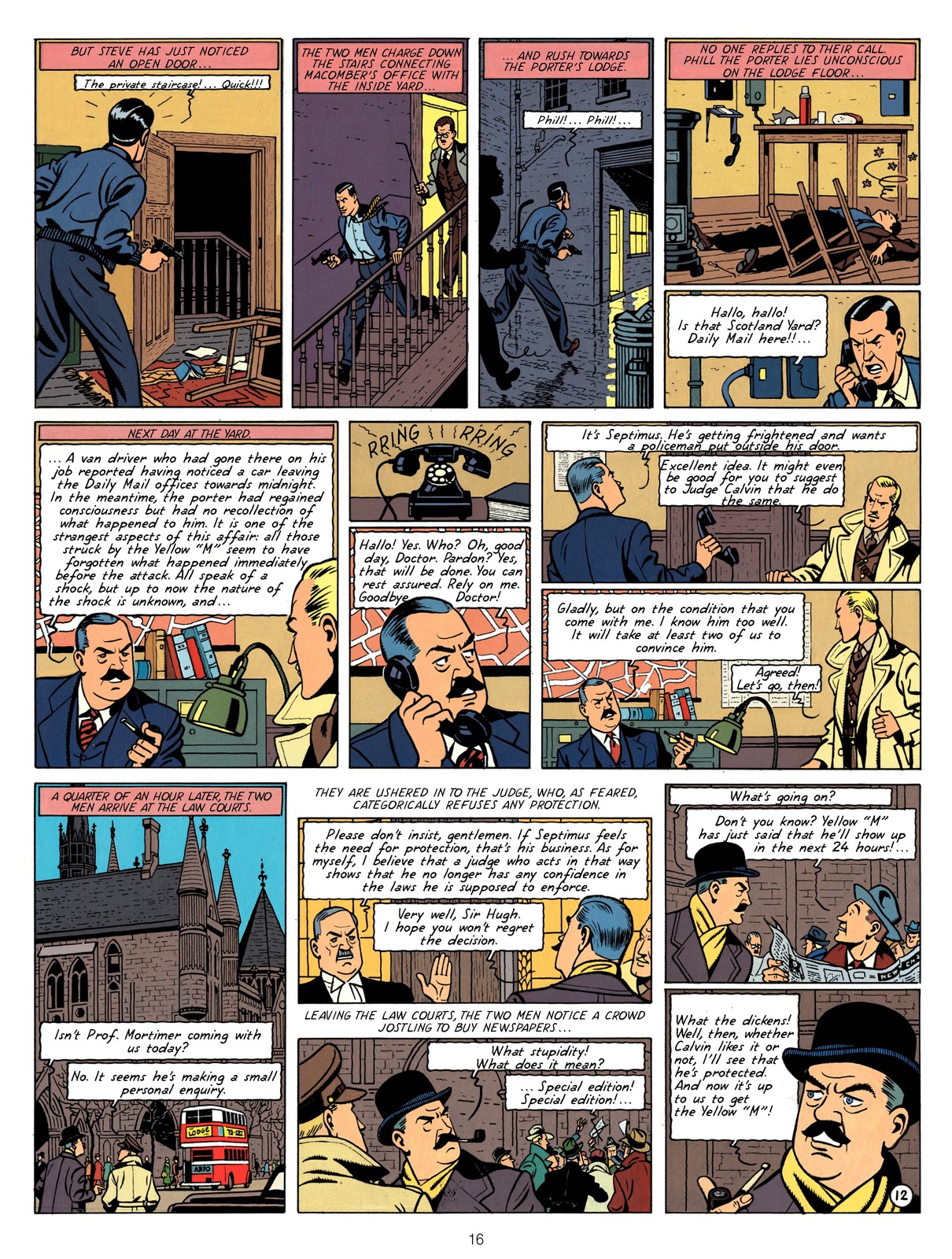Read online Blake & Mortimer comic - Issue #1