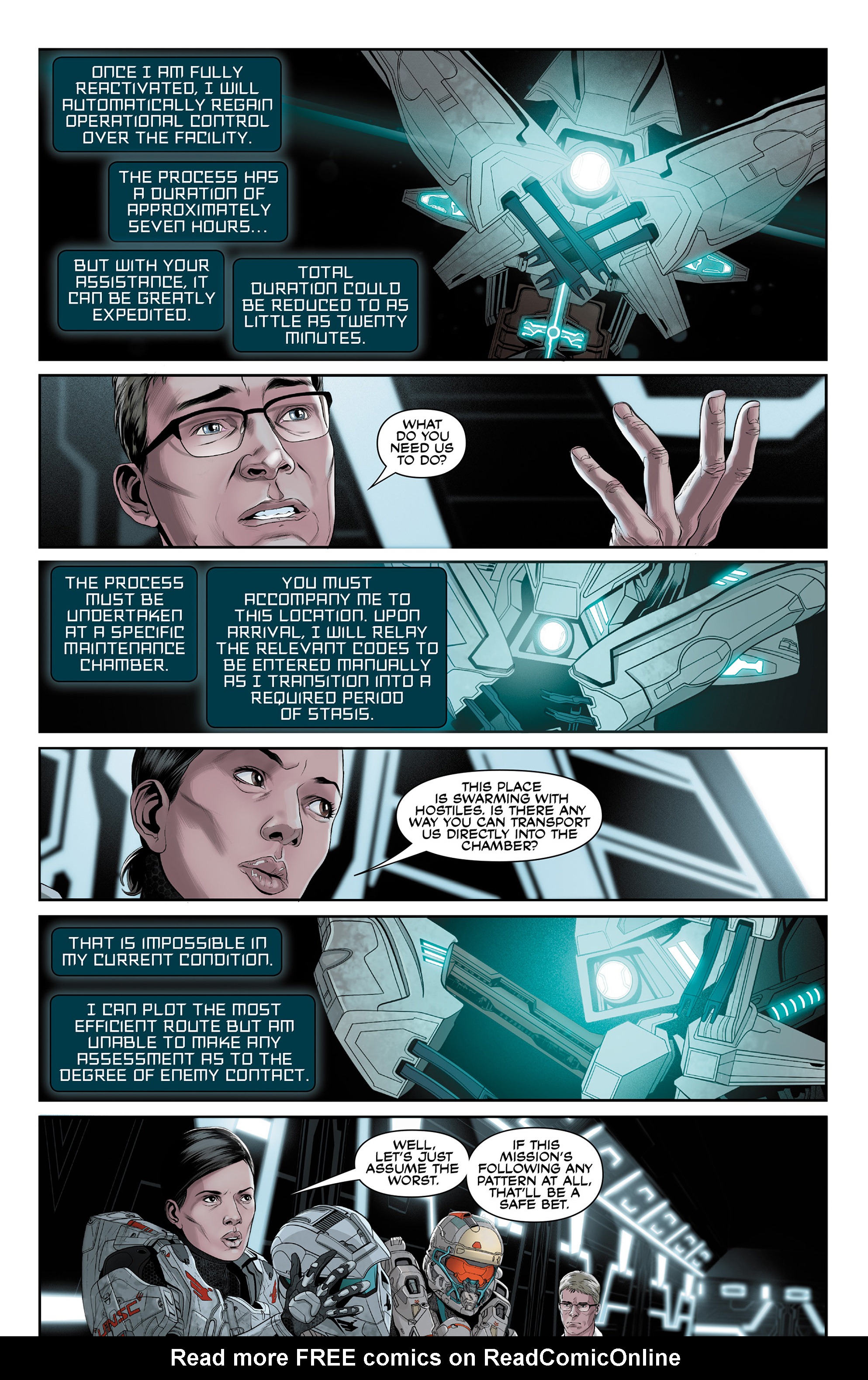 Halo Escalation Issue 23 | Read Halo Escalation Issue 23 comic online ...