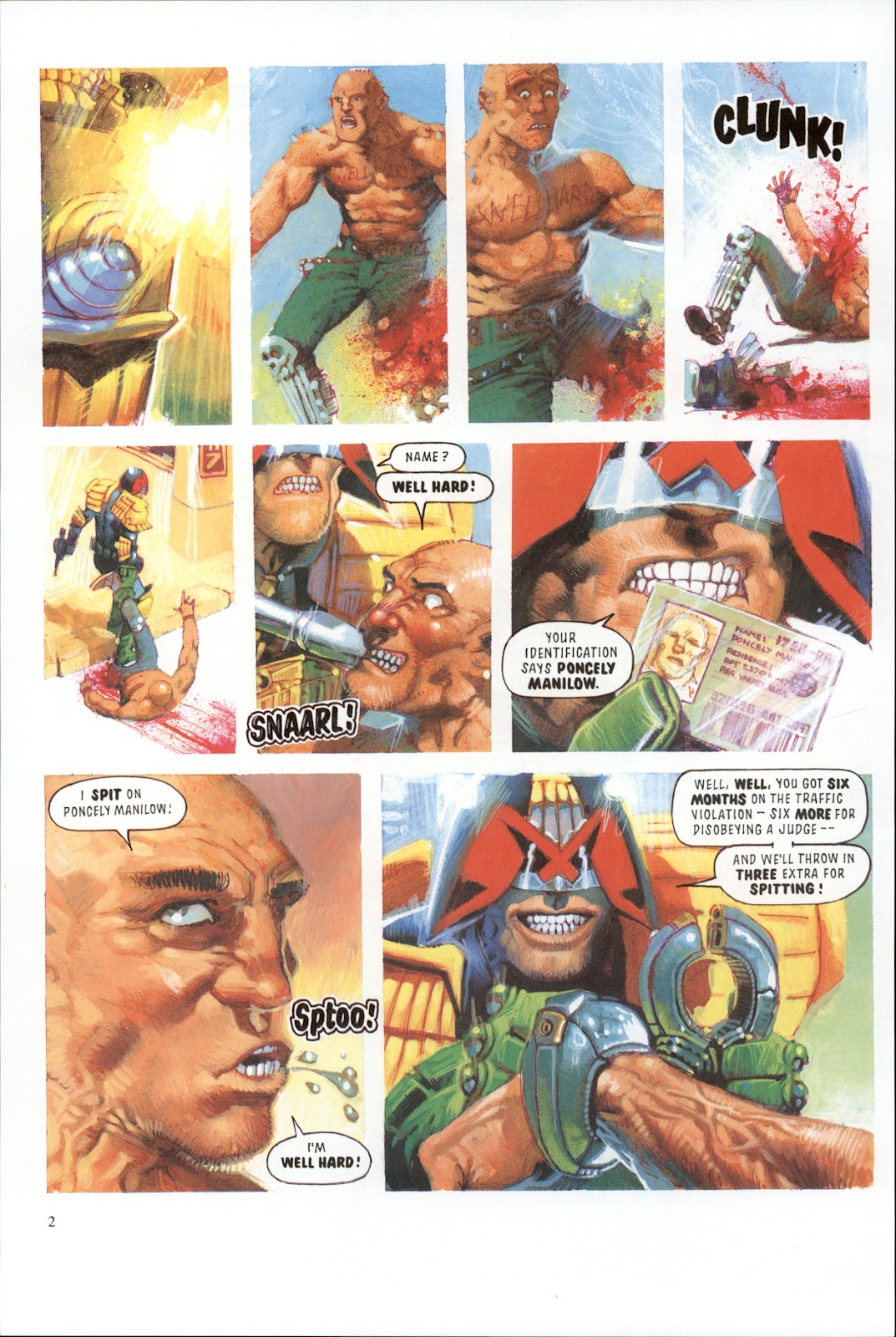 Read online Dredd Rules! comic - Issue #16