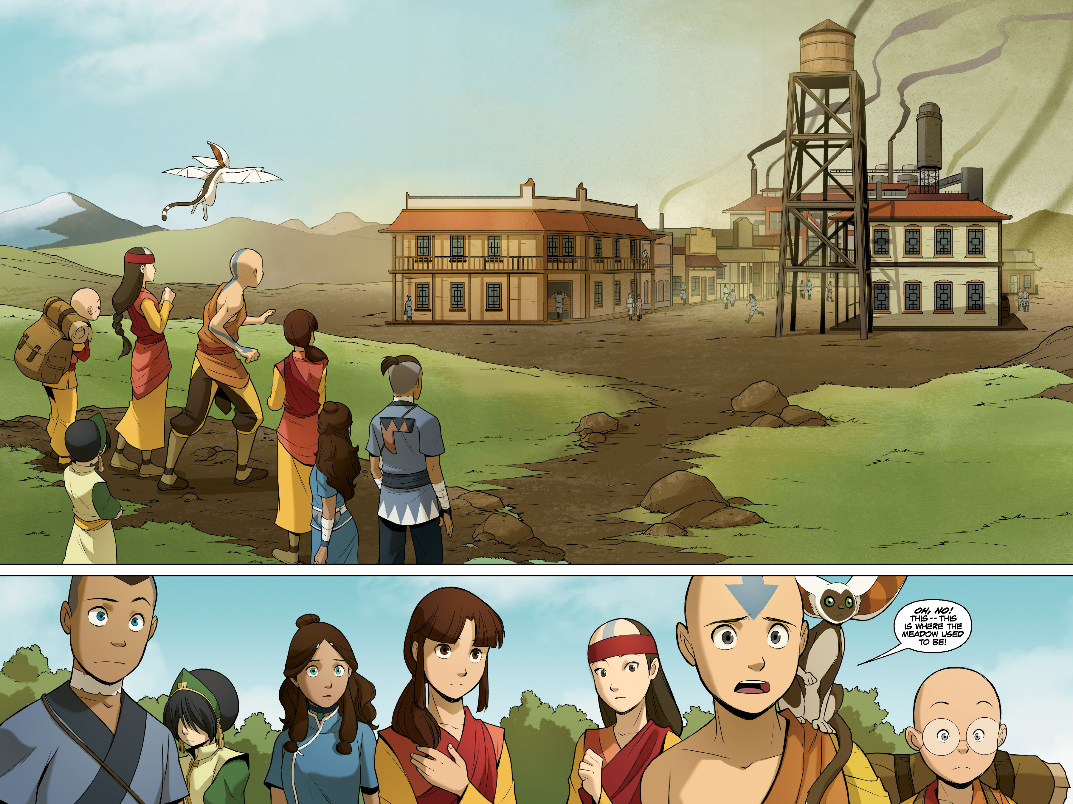 Nickelodeon Avatar The Last Airbender The Rift Omnibus Part 1 | Read ...