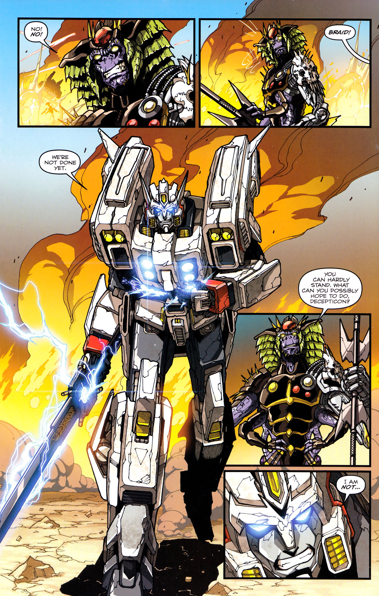 Read online The Transformers: Drift comic - Issue #4