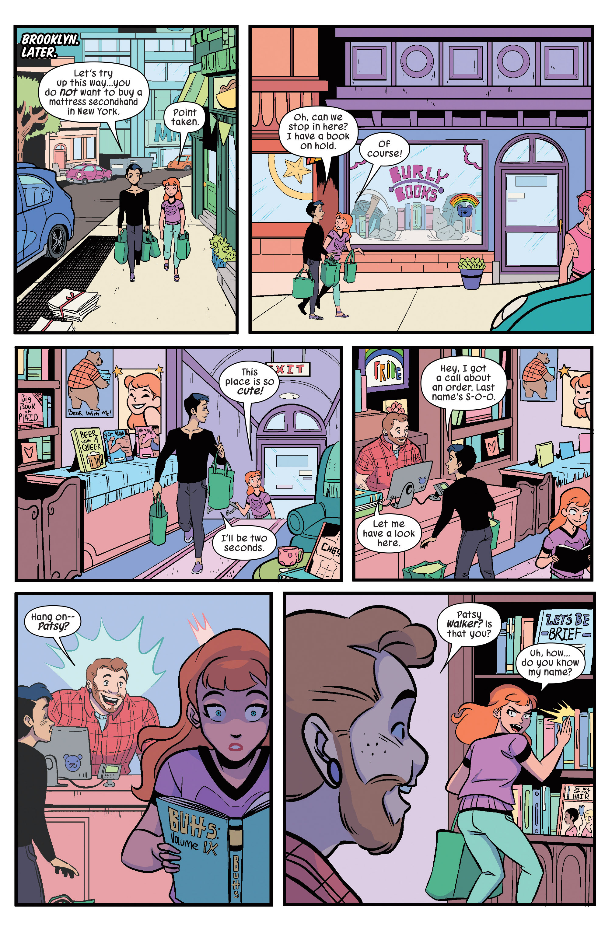 Read online Patsy Walker, A.K.A. Hellcat! comic - Issue #1