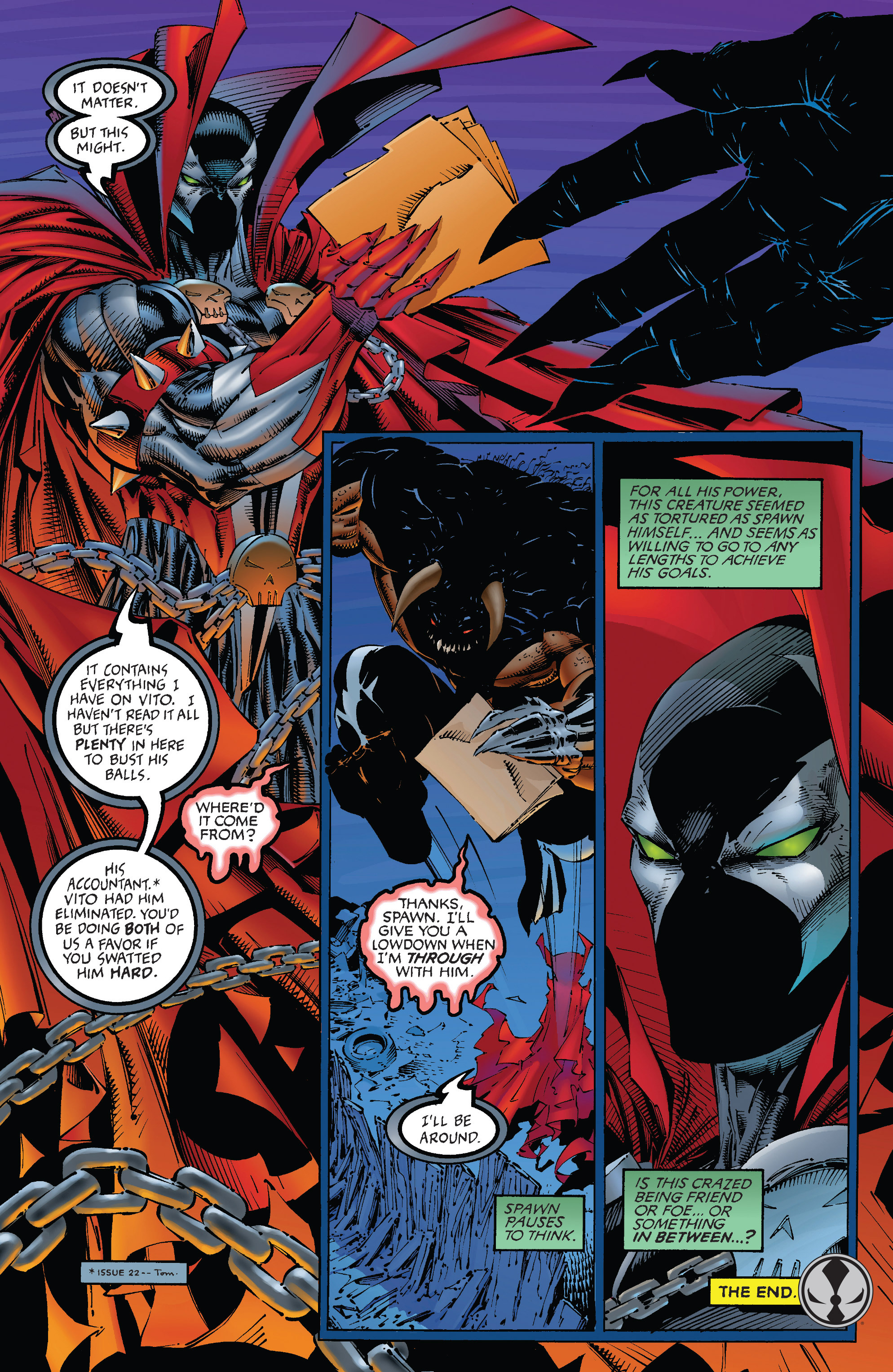 Read online Spawn comic - Issue #25