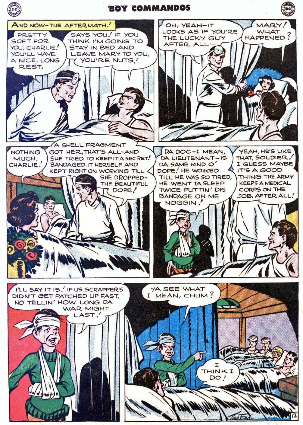 Read online Boy Commandos comic - Issue #12