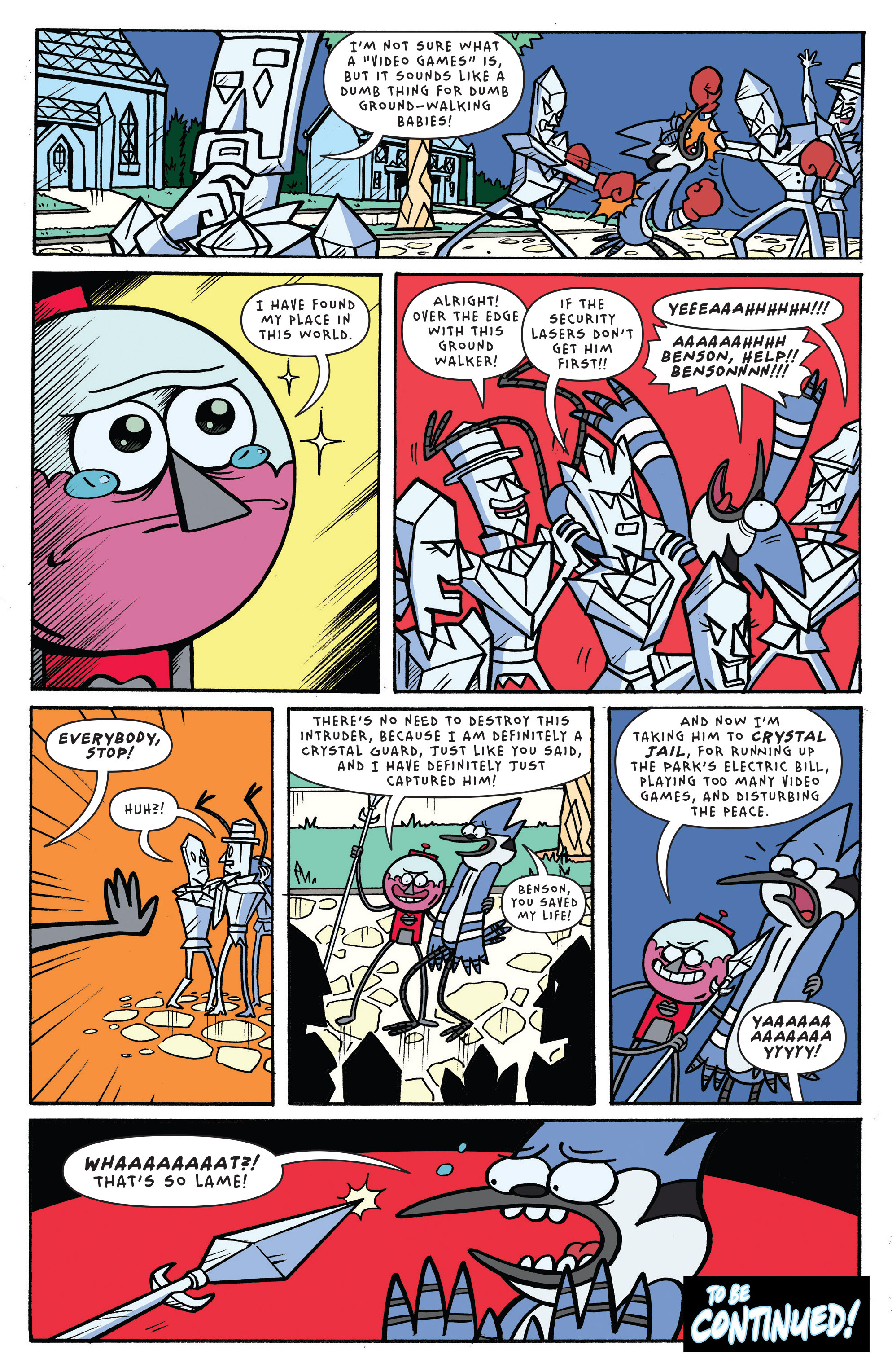 Read online Regular Show comic - Issue #30