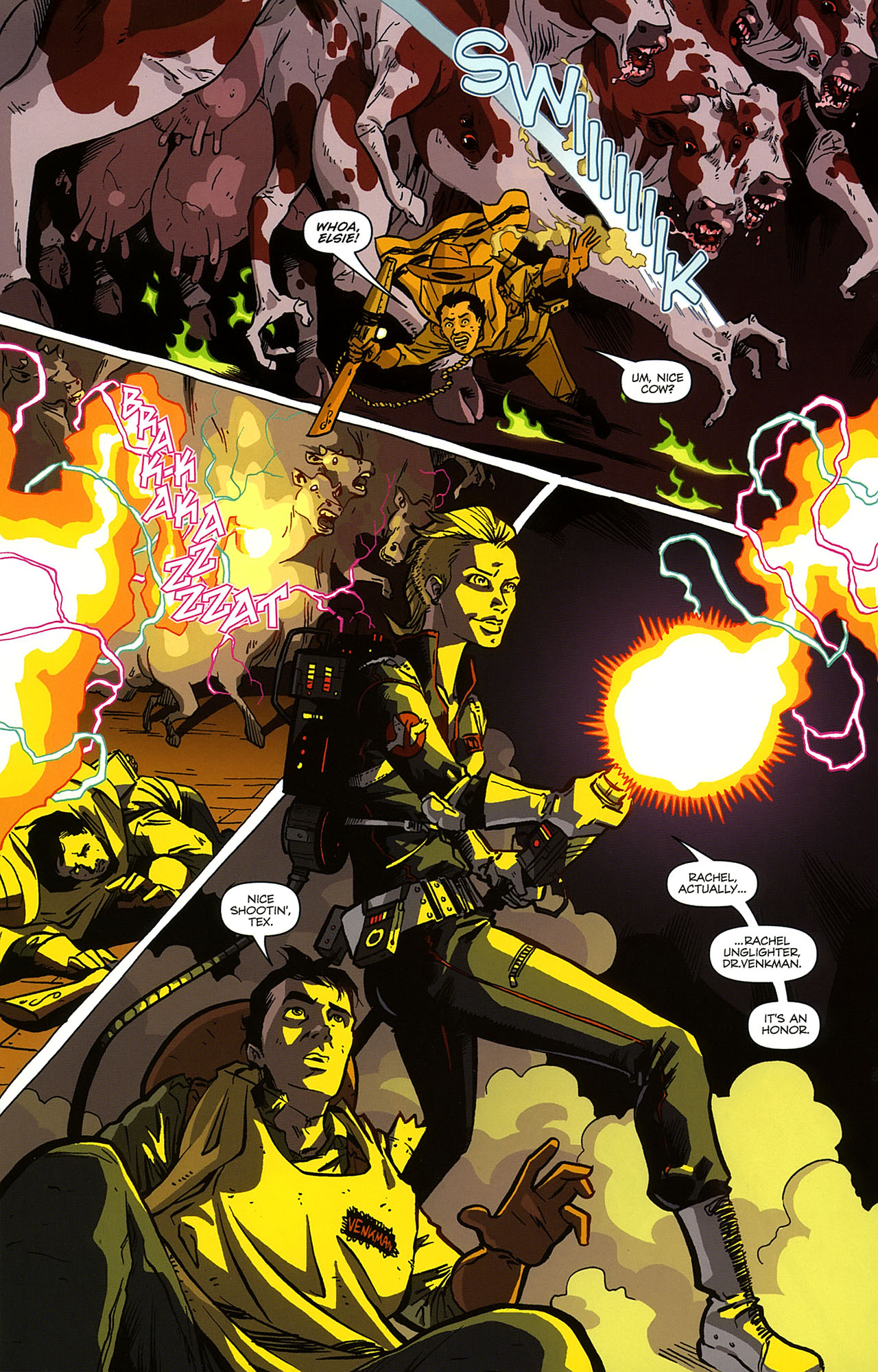 Read online Ghostbusters: Displaced Aggression comic - Issue #1