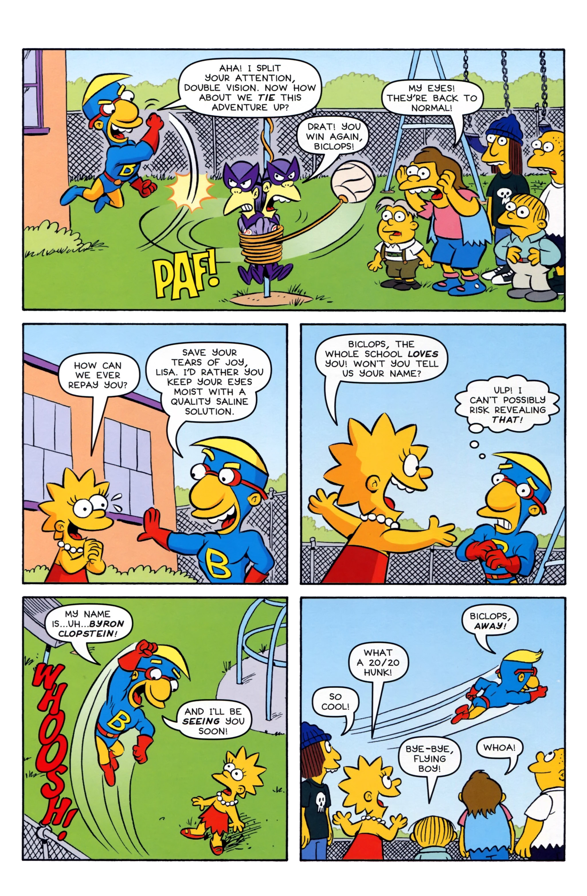 Read online The Simpsons Summer Shindig comic - Issue #9